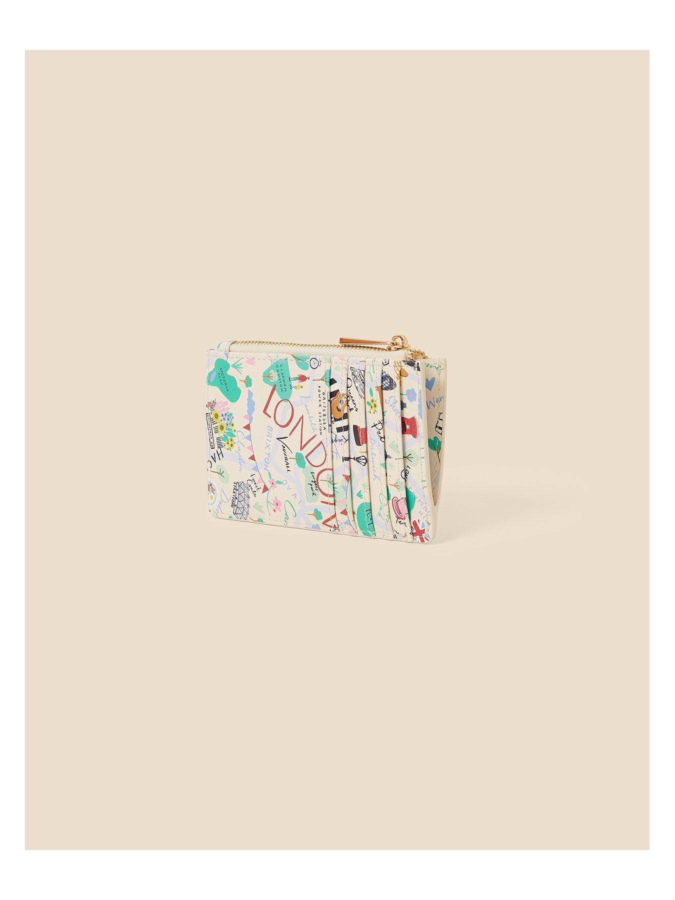 Accessorize London Print Card Holder | very.co.uk