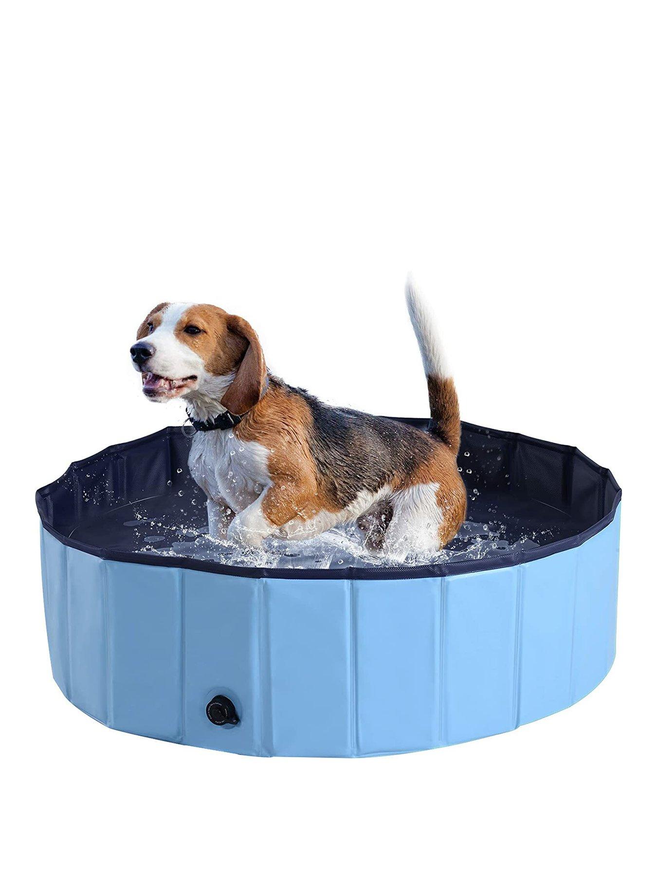 PawHut Pet Swimming Pool - Blue (100cm) | Very