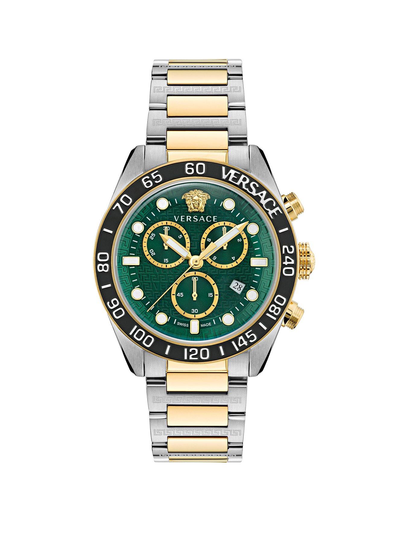 VERSACE Greca Dome Chrono Gents Watch | Very