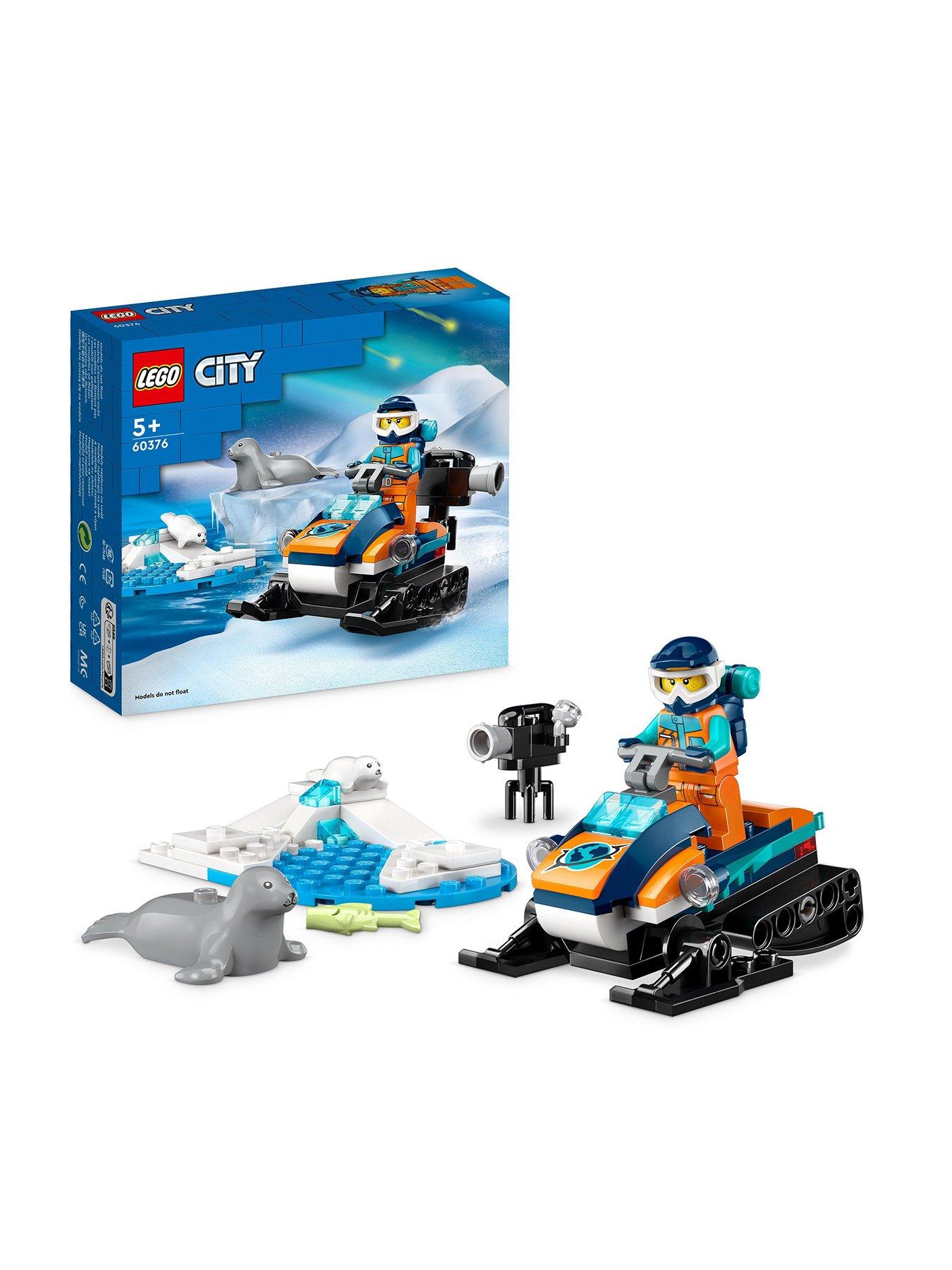 LEGO City Arctic Explorer Snowmobile Set 60376 | Very.co.uk