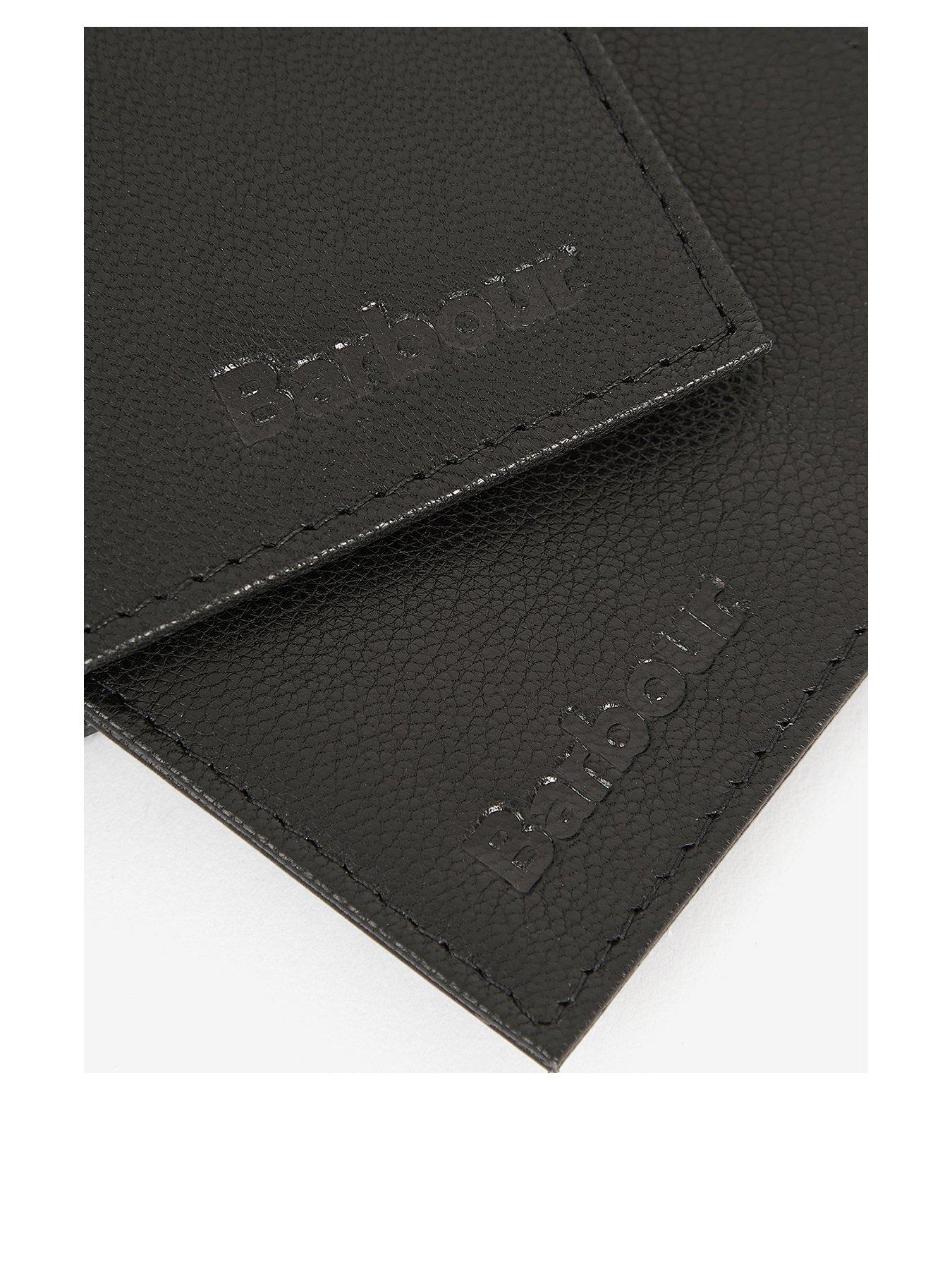 Barbour Wallet & Card Holder Gift Set - Black | Very