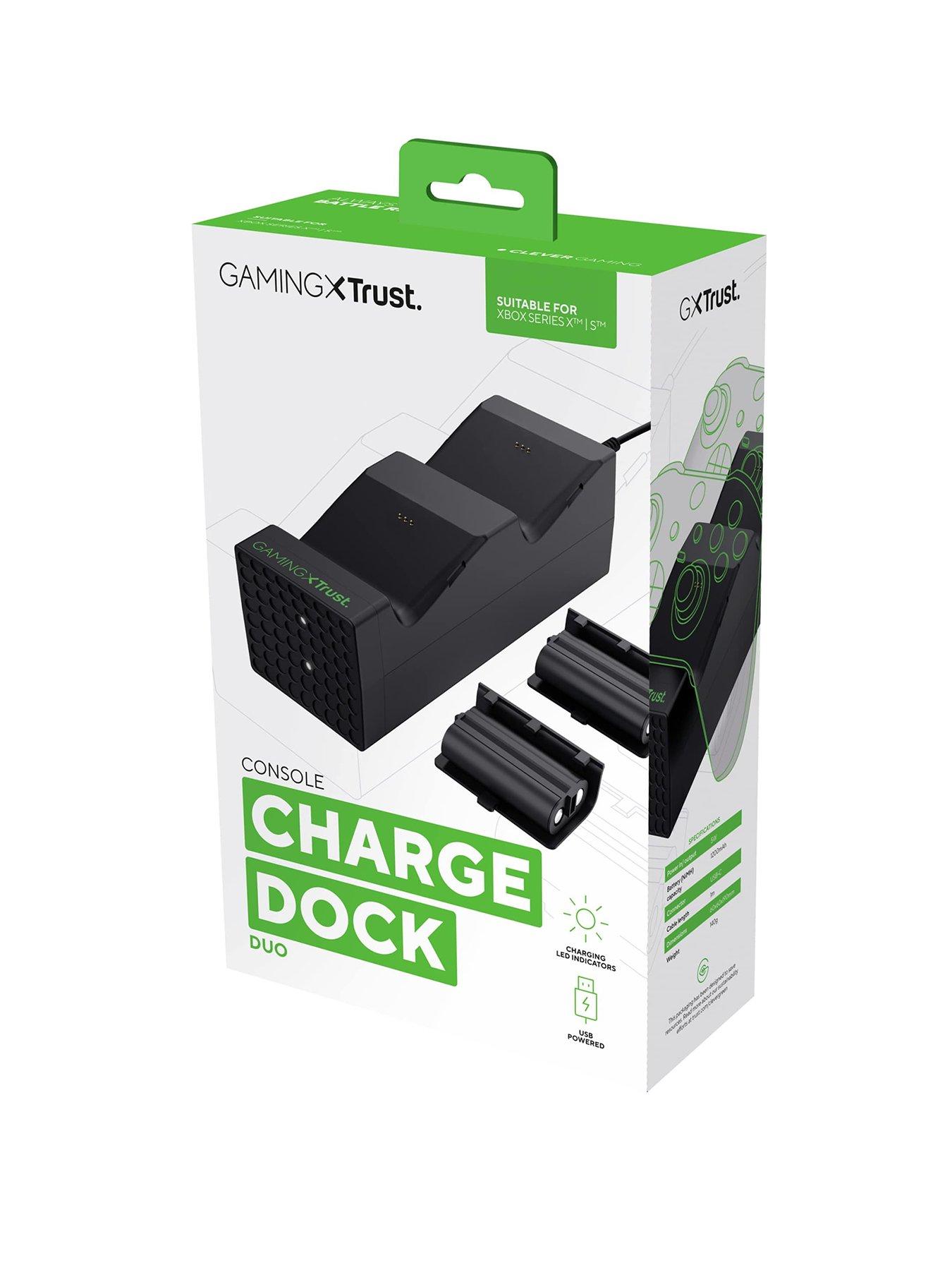 GXT 250 Duo Charge Dock for Xbox Series S X with 2 Battery Packs