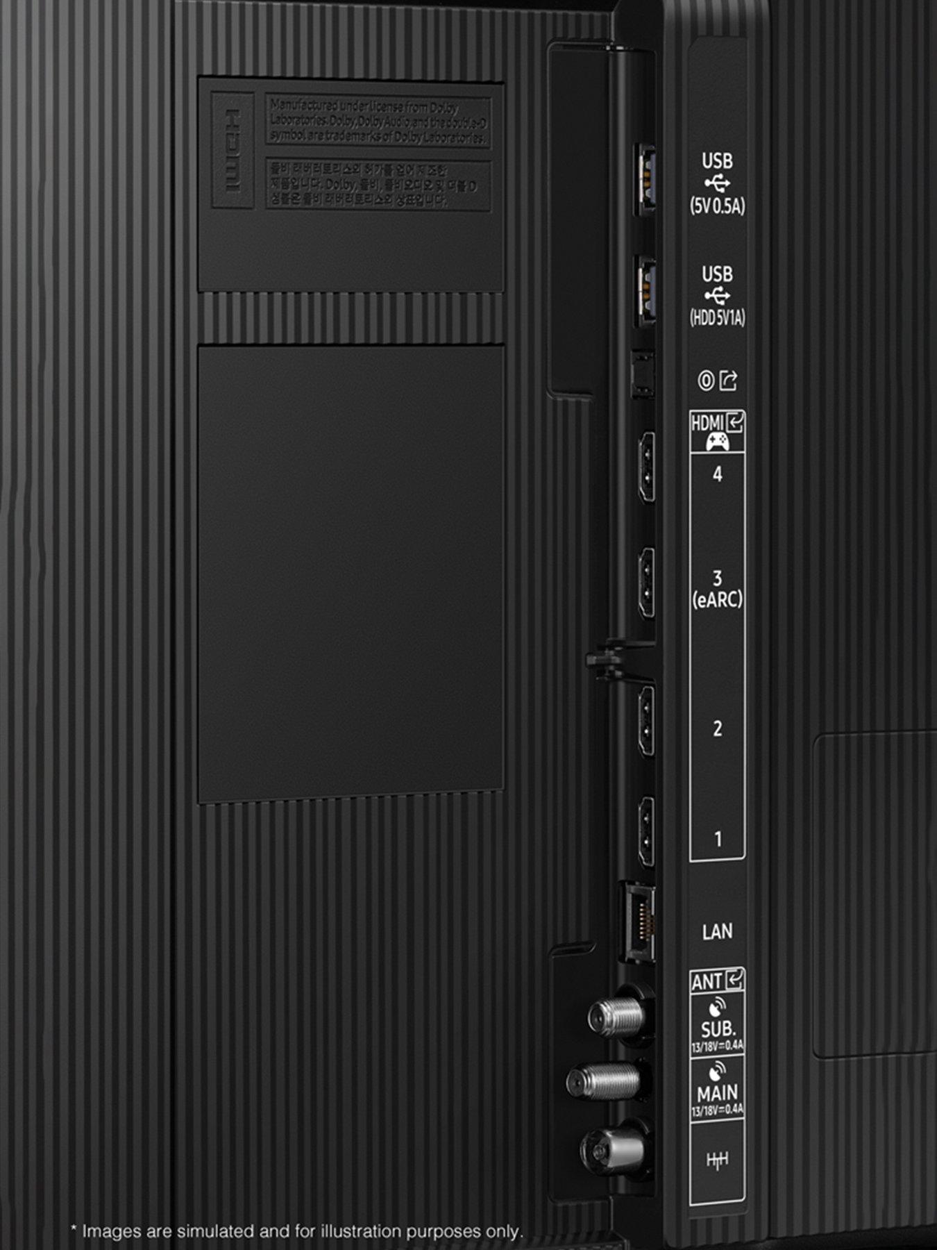 Samsung QE65Q80C, 65 inch, QLED, 4K HDR+, Smart TV with Dolby Atmos | Very