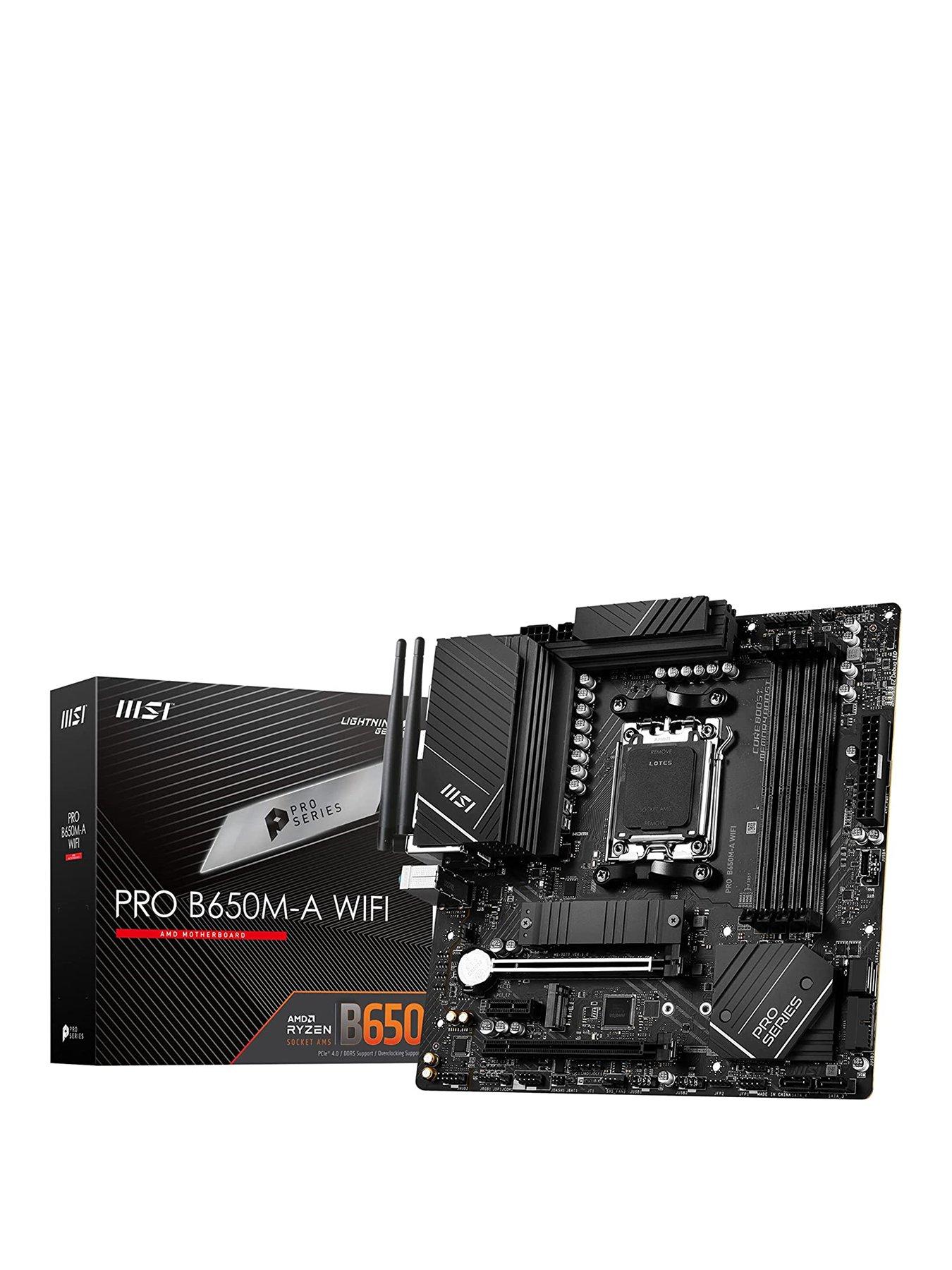 MSI AM5 PRO B650M AMD PC Motherboard | Very