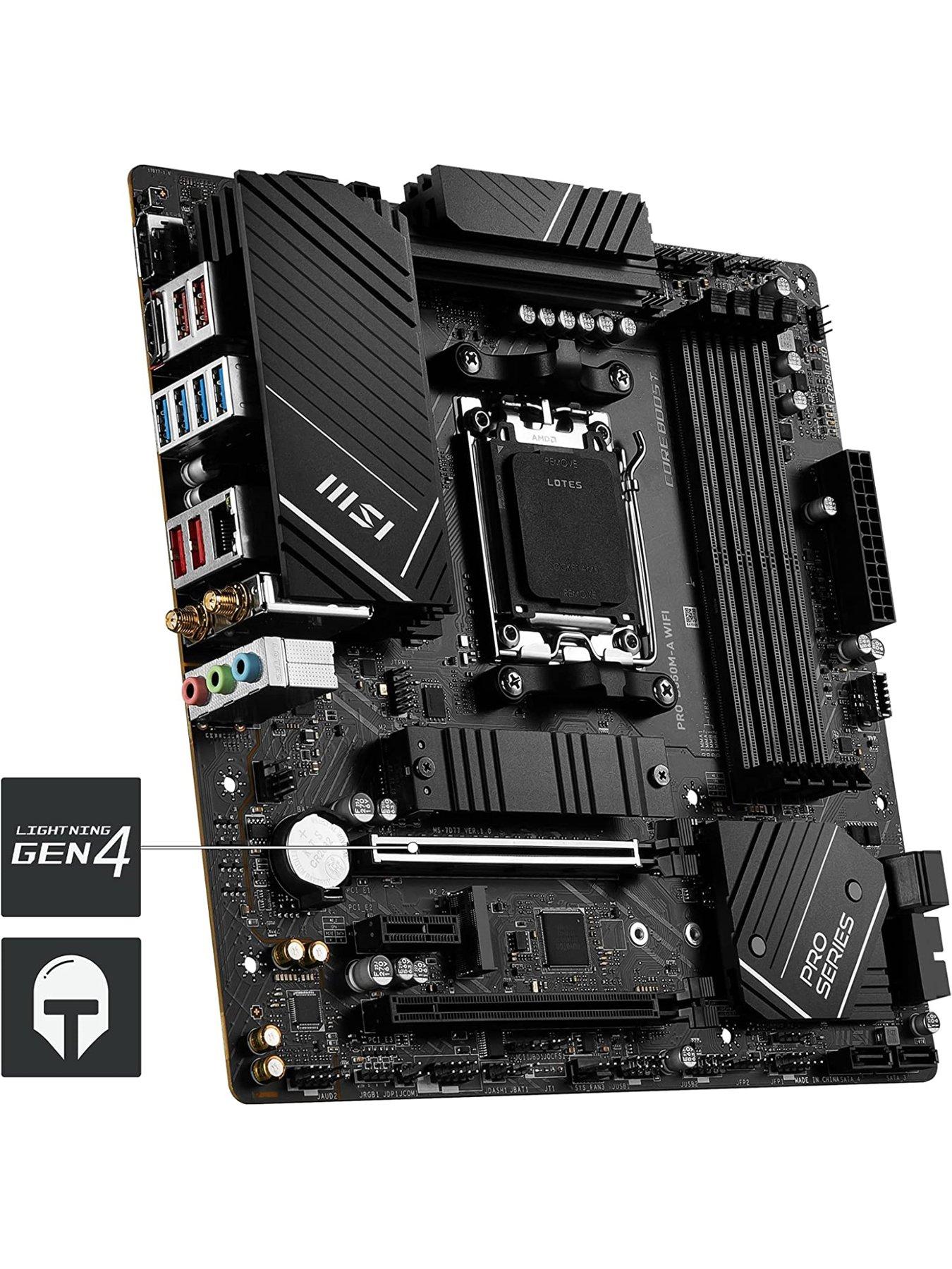 MSI AM5 PRO B650M AMD PC Motherboard | Very