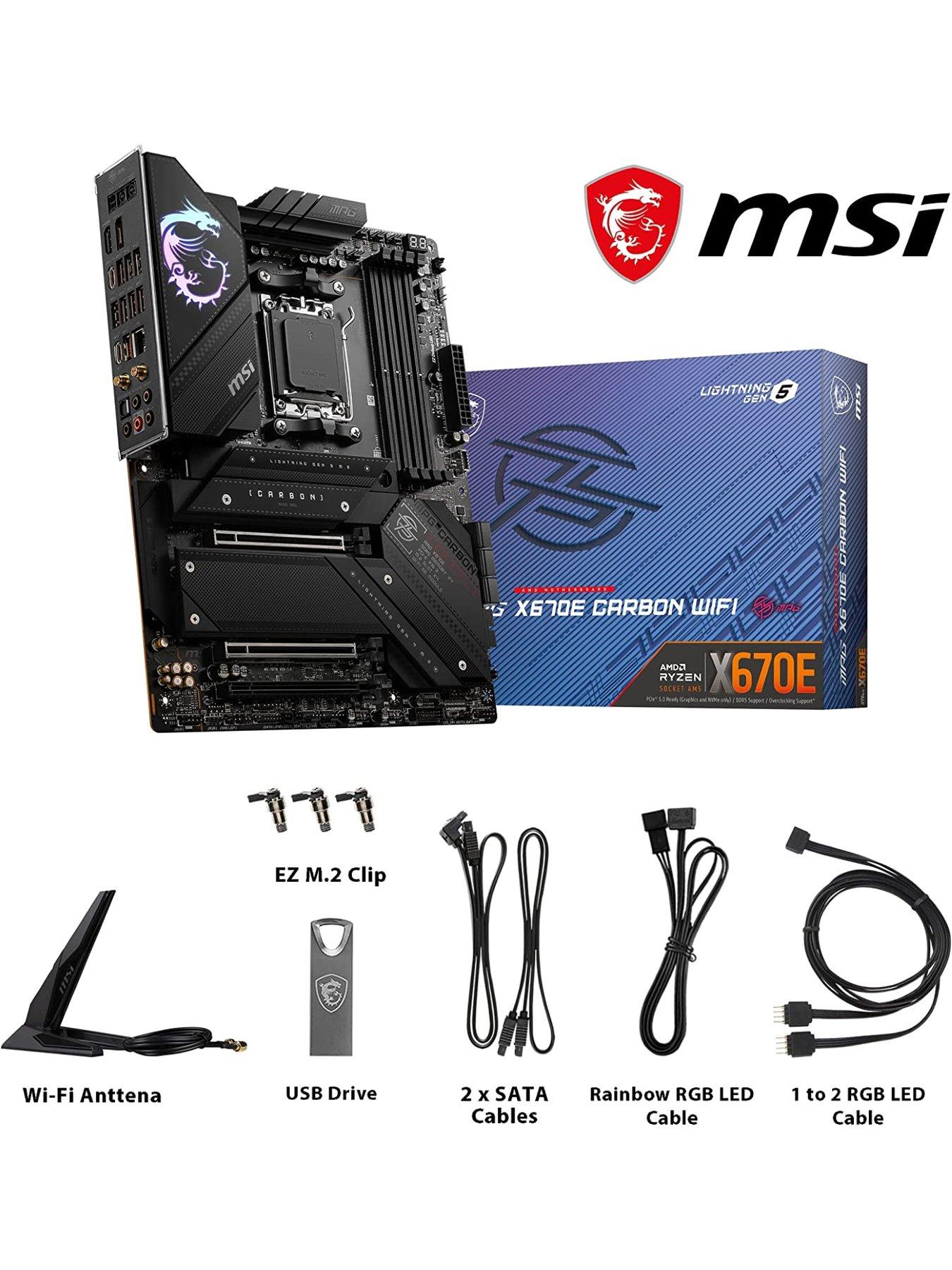 MSI x670 AMD PC Gaming Motherboard | Very