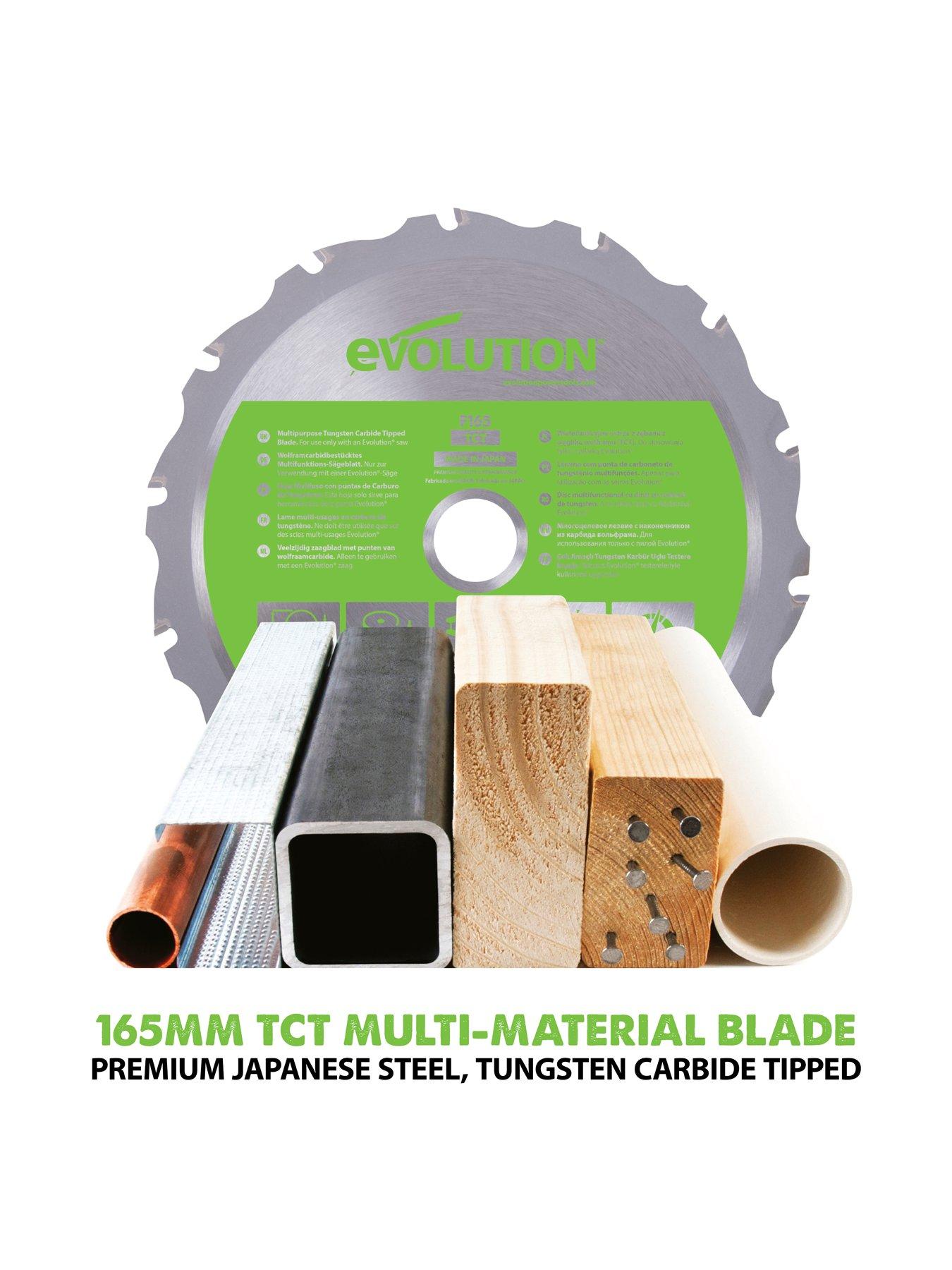EVOLUTION F165CCSL 165mm Multi-Material Circular Saw | Very