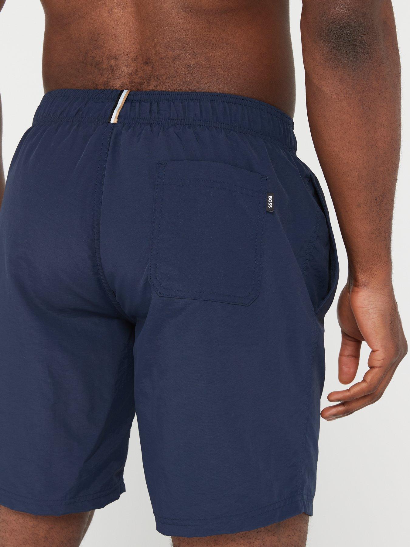 BOSS Whale Swim Shorts - Navy | Very