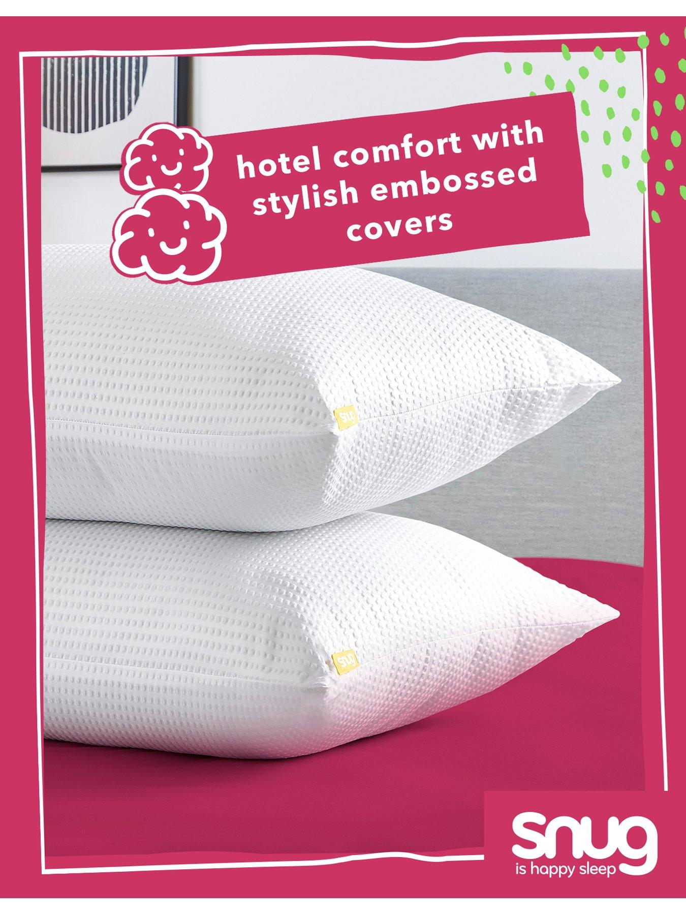 Snug Blissful Bedtime Pillow Pair - White | Very