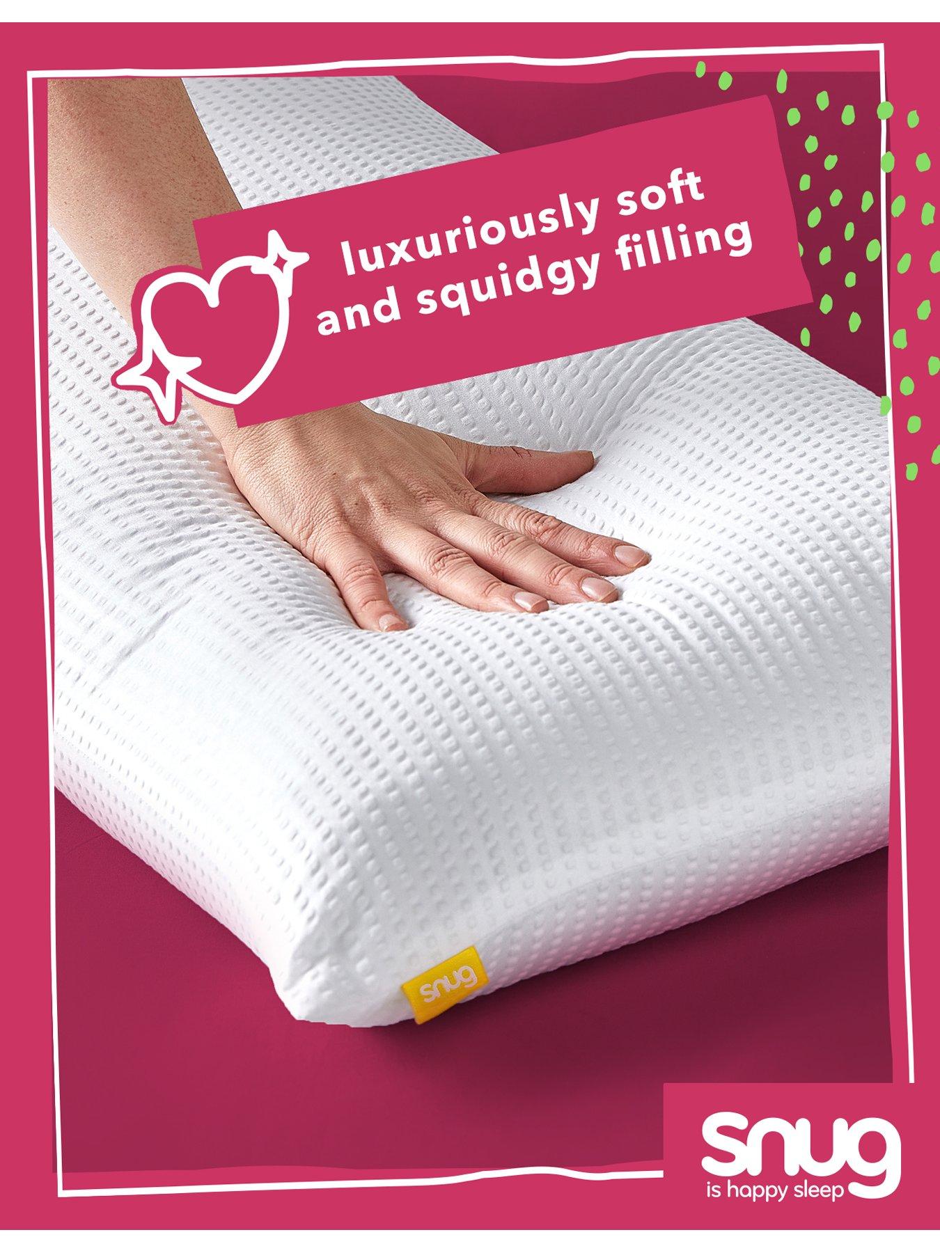 Snug Blissful Bedtime Pillow Pair - White | Very