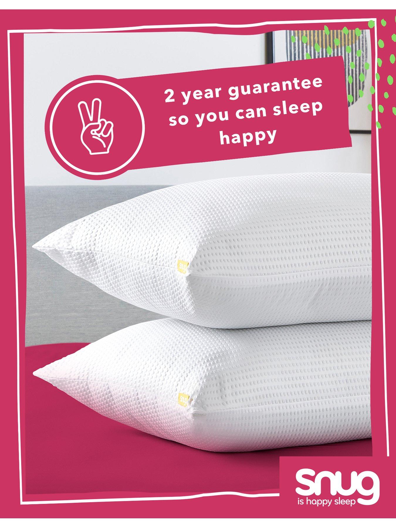 Snug Blissful Bedtime Pillow Pair - White | Very