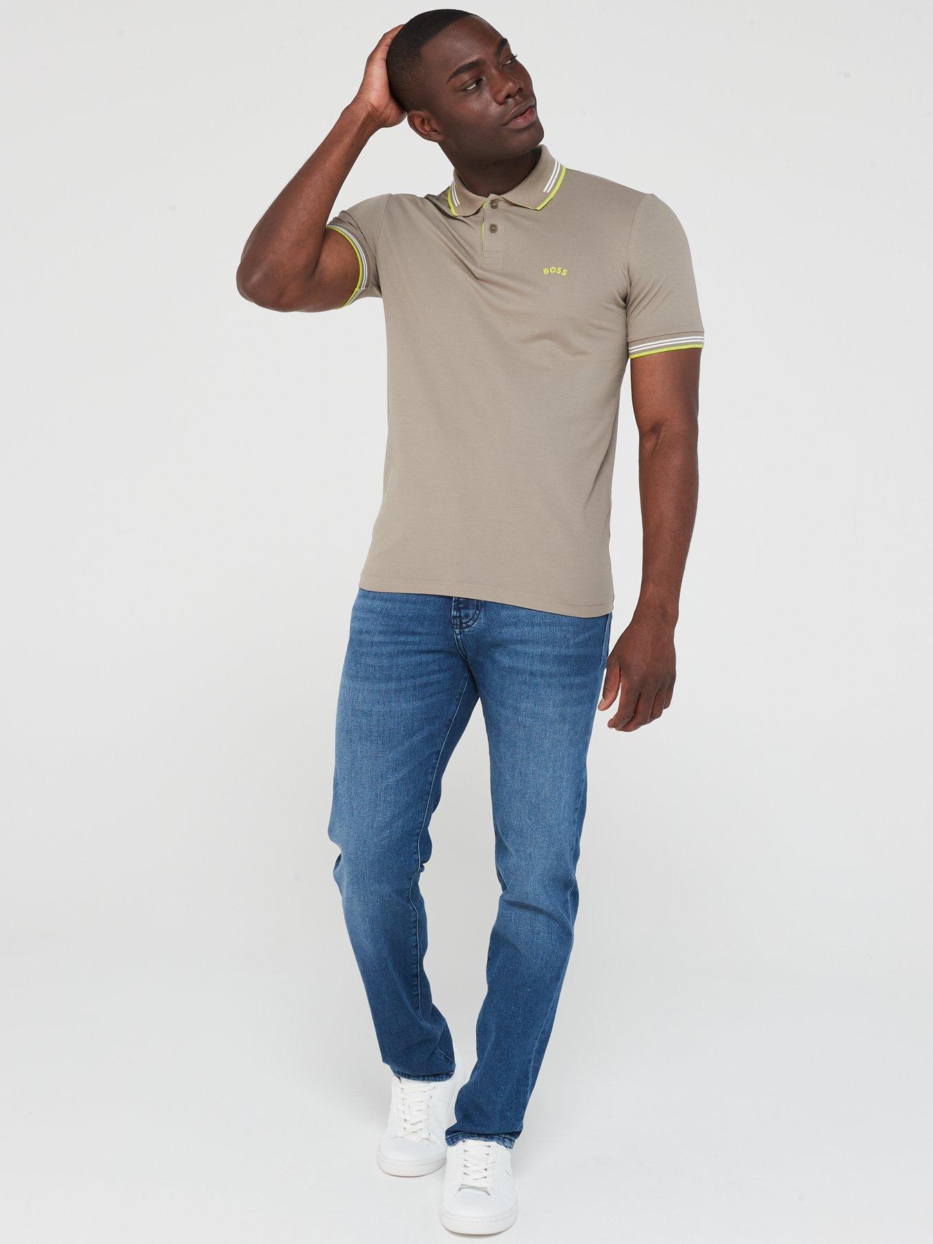 BOSS Re.Maine Regular Fit Jeans - Blue | Very