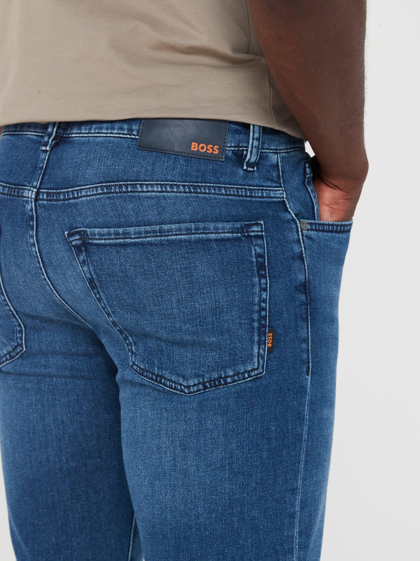 BOSS Re.Maine Regular Fit Jeans - Blue | Very