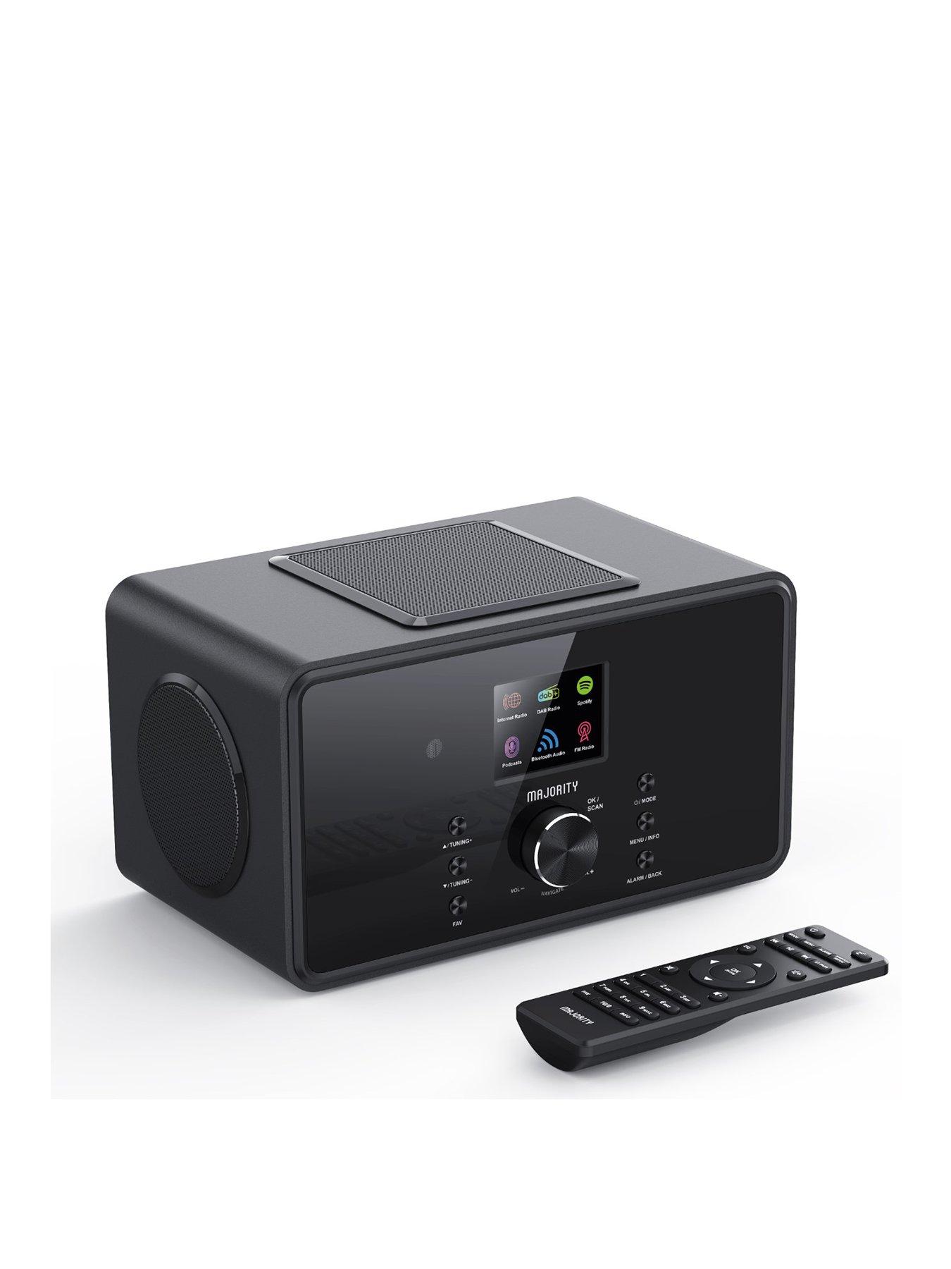 Bard Music System with Internet DAB and FM Radio Black