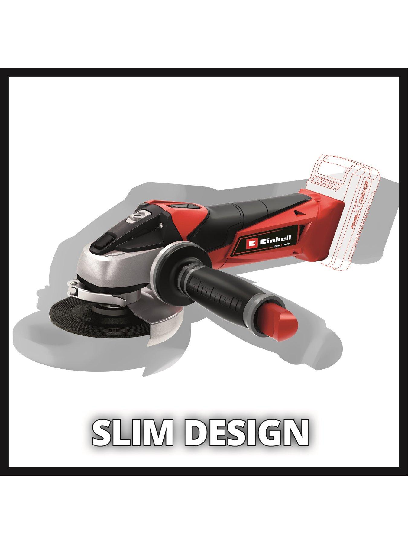 Einhell PXC 115mm Cordless Angle Grinder - TE-AG 18/115 Li Solo (18V without battery) | Very