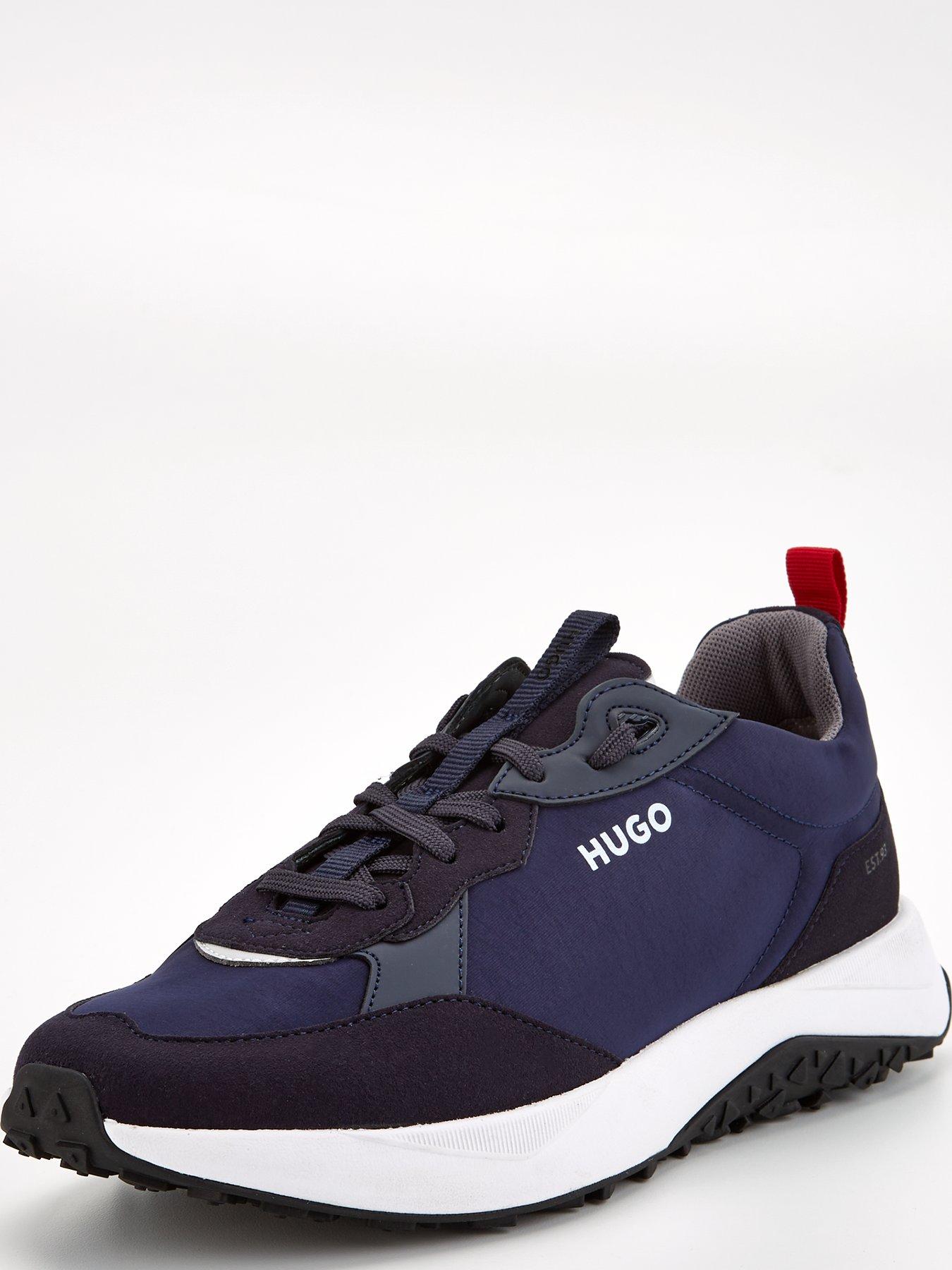 HUGO Kane Trainer - Dark Blue | very.co.uk