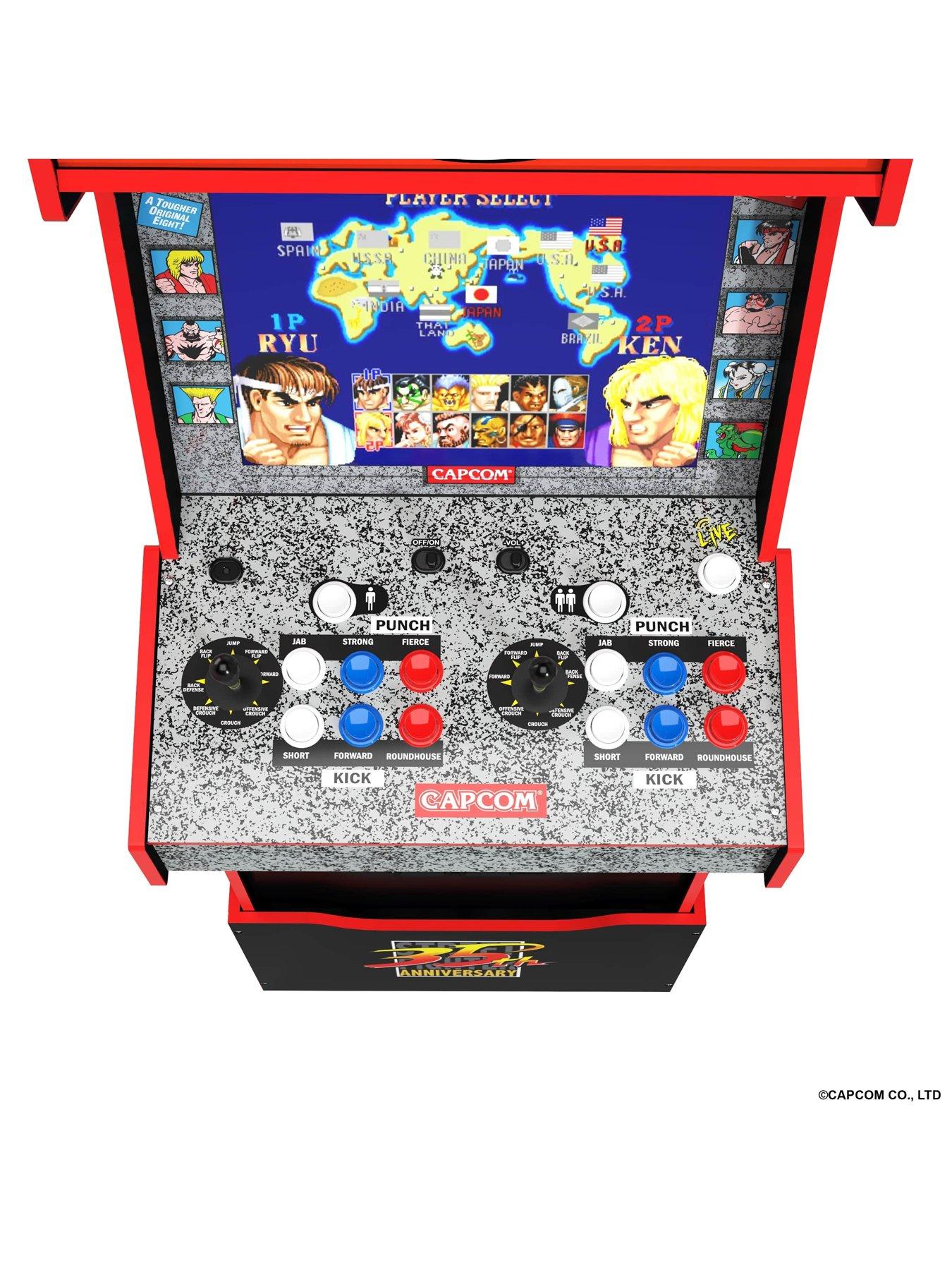 Street fighter arcade 1up store