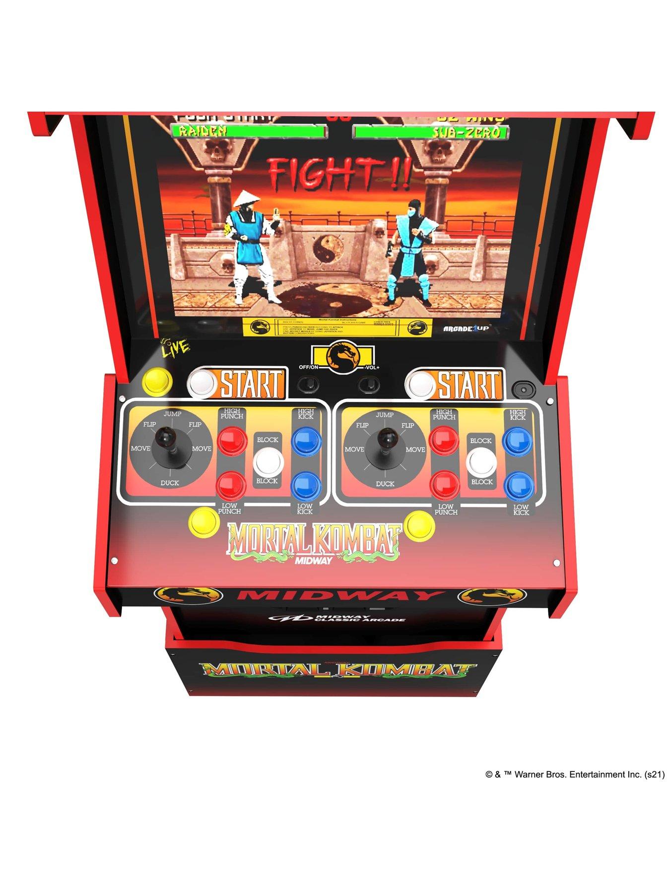 Arcade 1Up Mortal Kombat 30th Anniversary 14-in-1 Wifi Legacy Arcade ...
