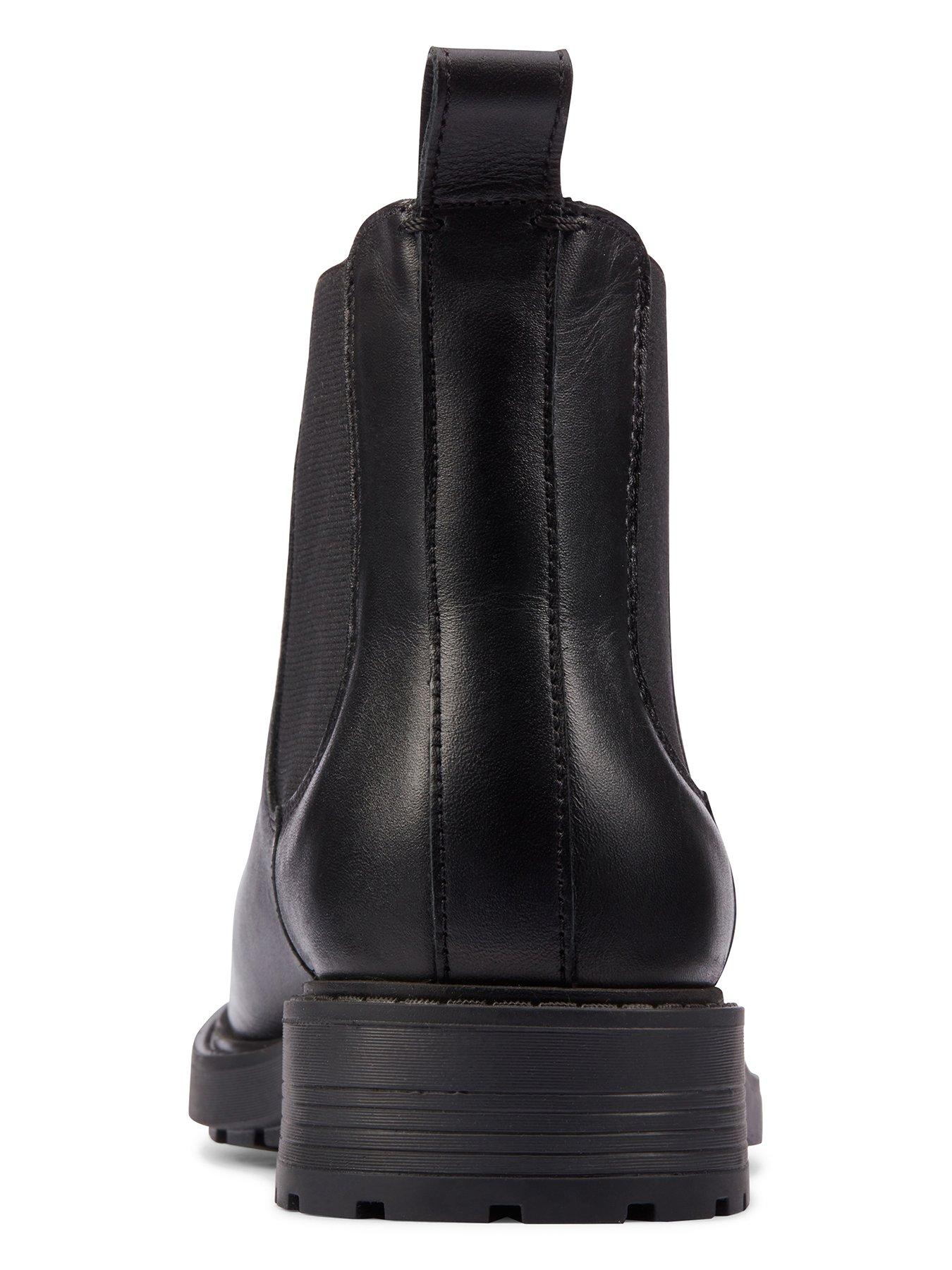 Clarks Orinoco2 Lane Wide Fit Boots - Black Leather | very.co.uk