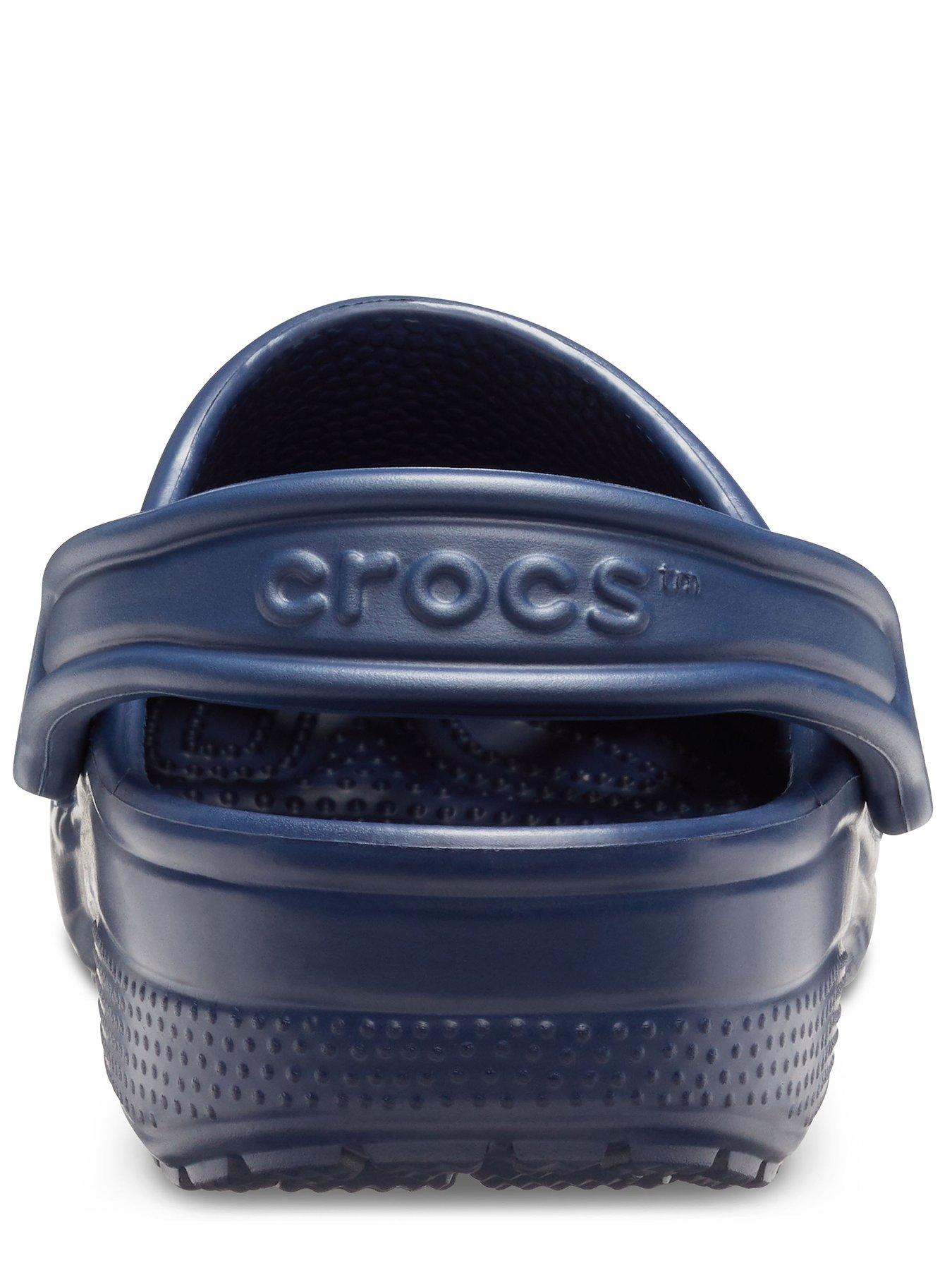 Crocs Men's Classic Clog Sandal - Blue | very.co.uk