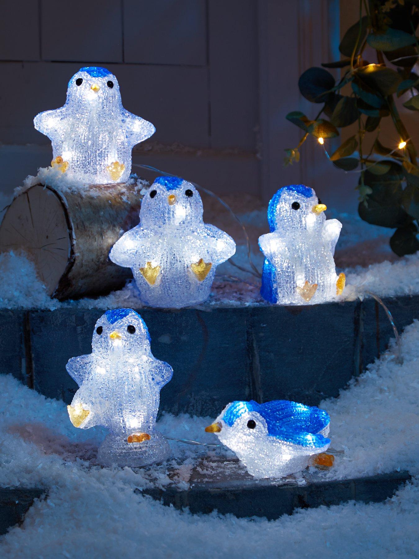 Christmas penguin decorations store
