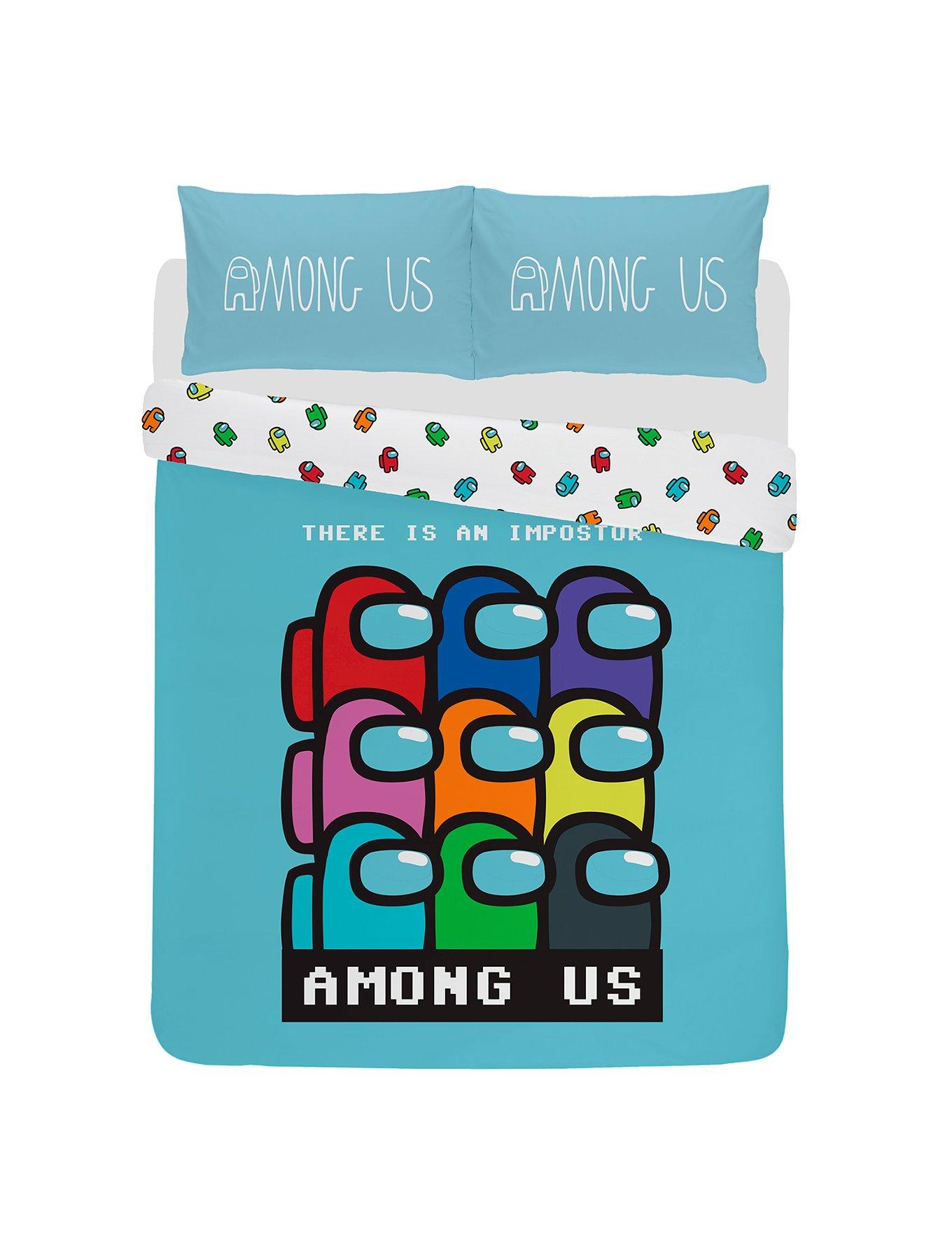 Among us There Is An Imposter Double Duvet Cover Set - Multi | Very.co.uk
