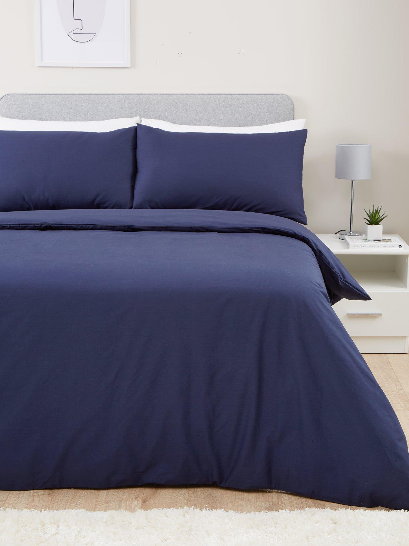Duvet Covers | Plain | Polycotton | Blue | Bed Linen | Home & Garden | Very