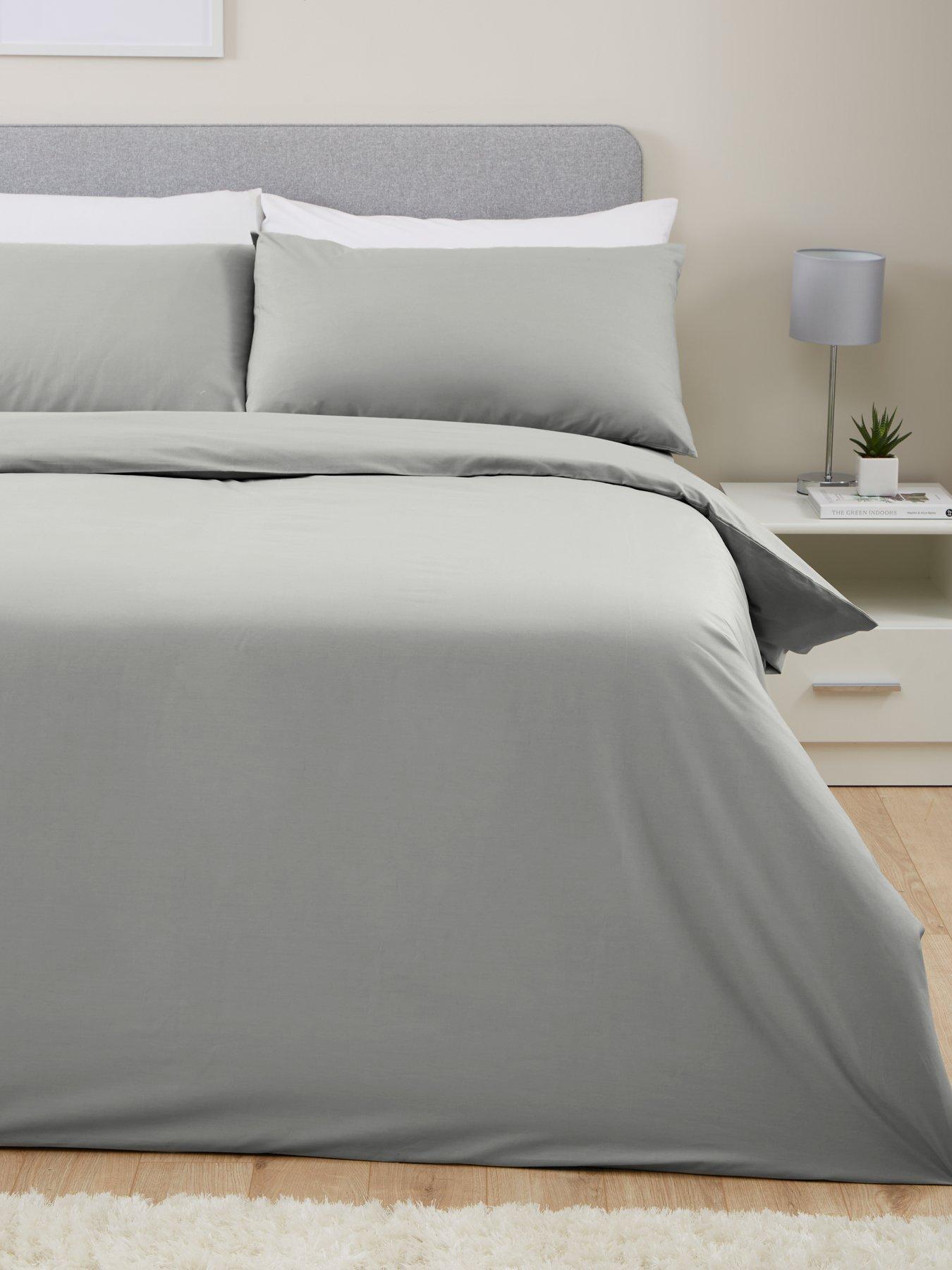 Very Home Non-Iron 180 Thread Count Duvet Cover Set | Very