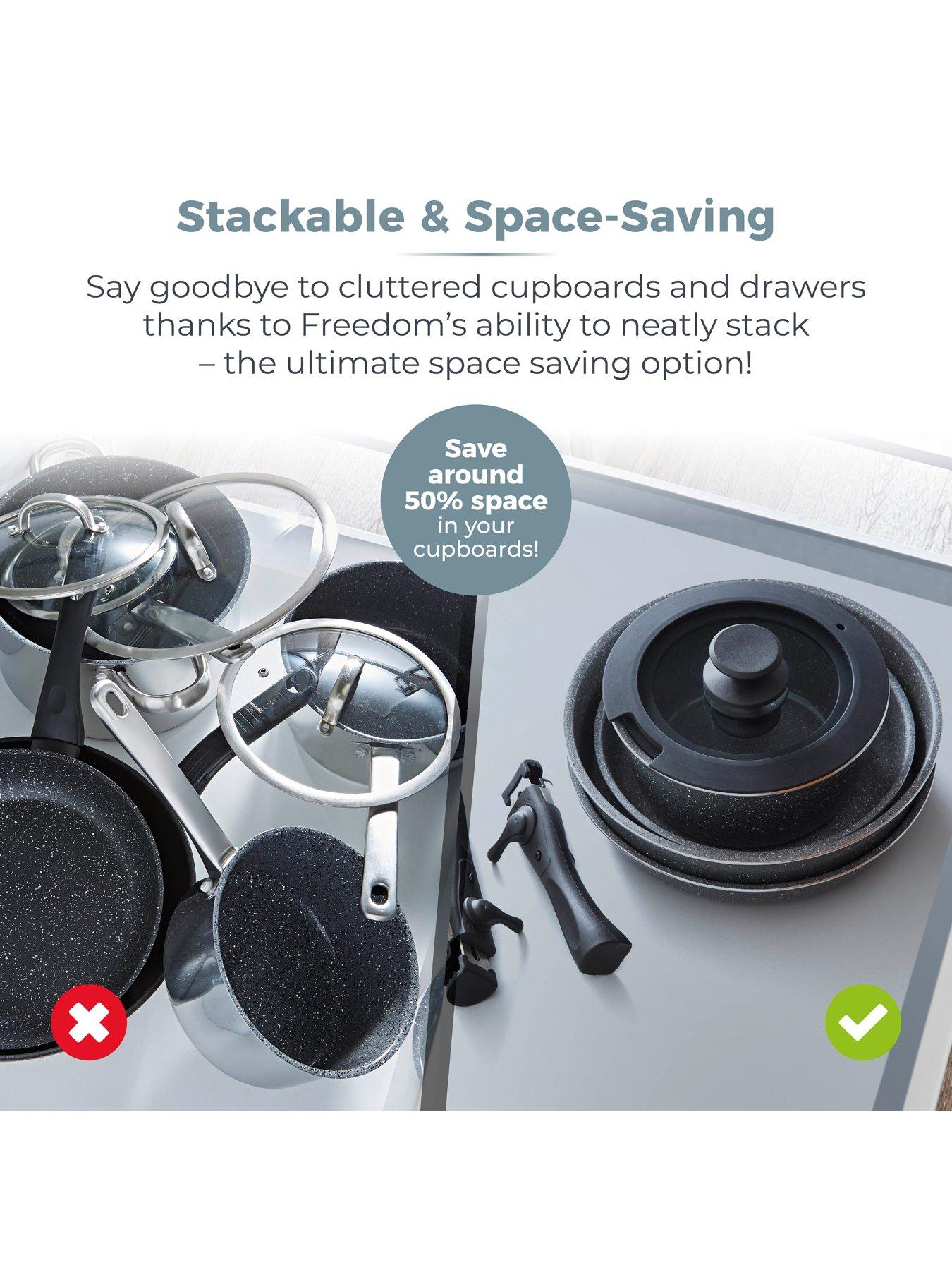 Tower Freedom Cerastone 13 Piece Cookware Set | Very.co.uk