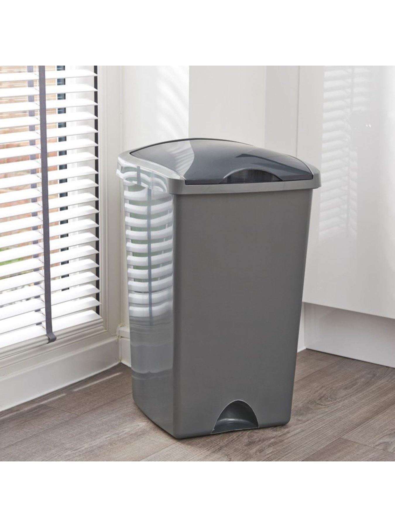 Addis 50-litre Plastic Bin with Lift-Up Lid | Very