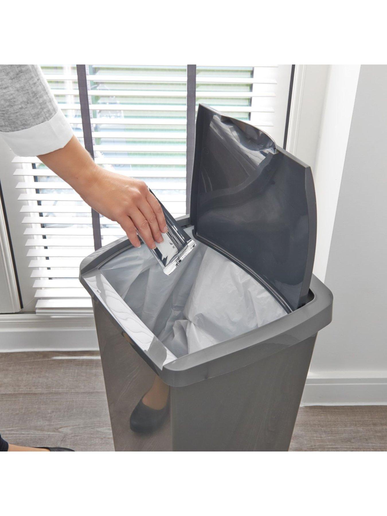 Addis 50-litre Plastic Bin with Lift-Up Lid | Very