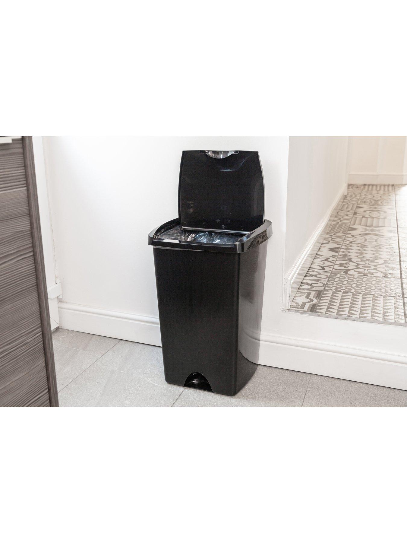 Addis 50-litre Plastic Bin with Lift-Up Lid | Very