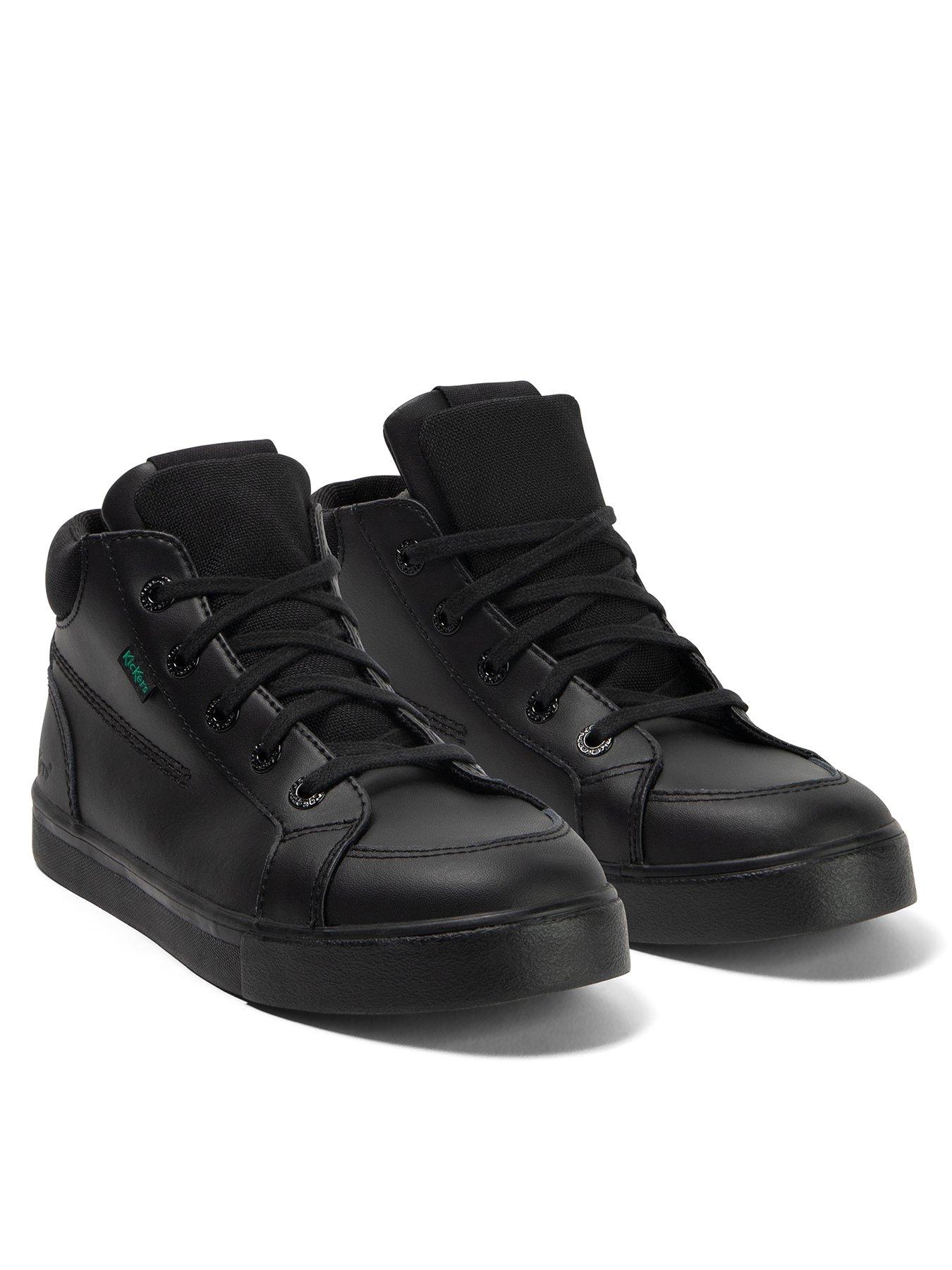 Kickers Youth Tovni Hi Double Tongue Leather High Top School Shoe | Very