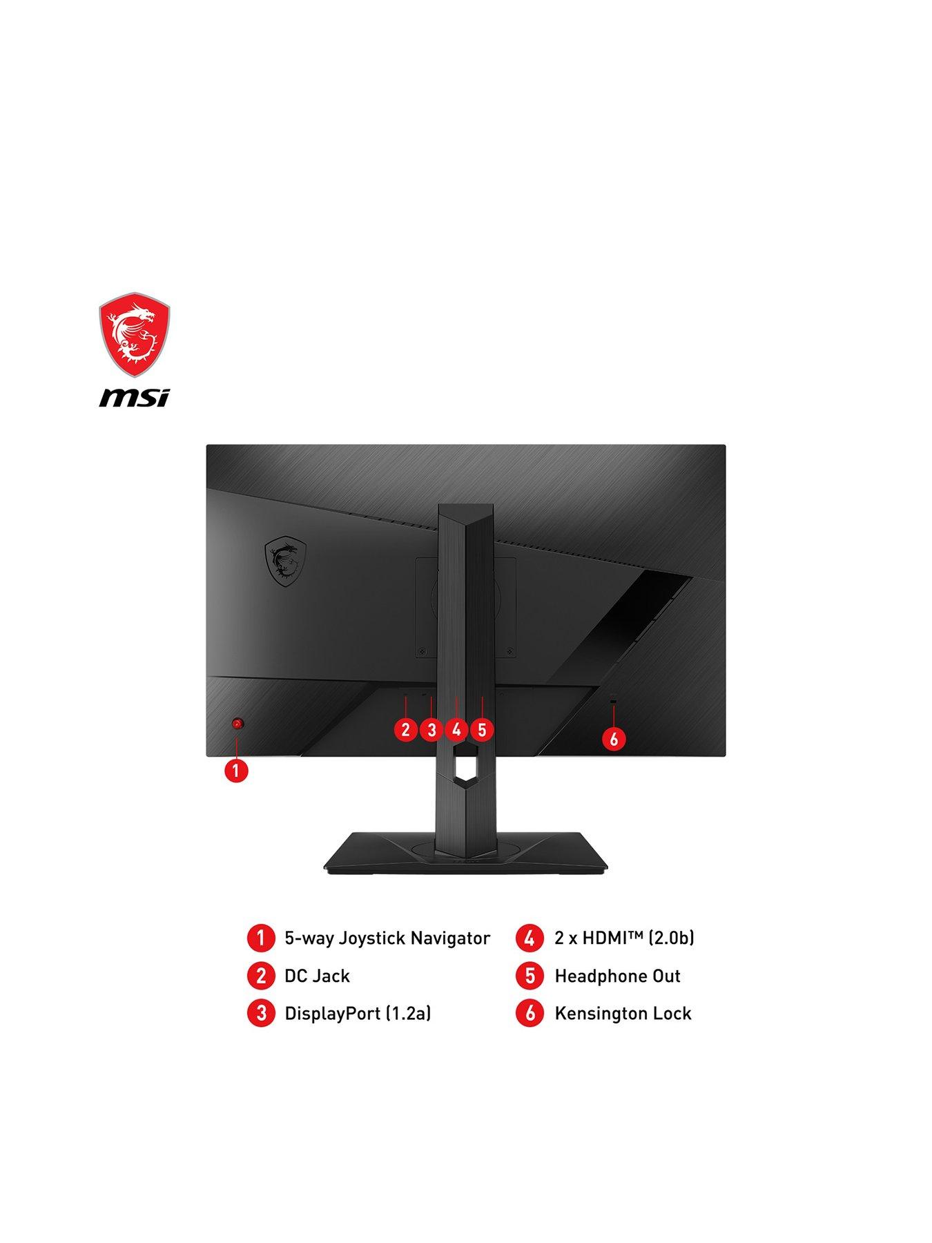 MSI MAG 275CQRF-QD 27 inch, Quad HD, 170Hz, Rapid VA, Quantum Dot, 1ms ...