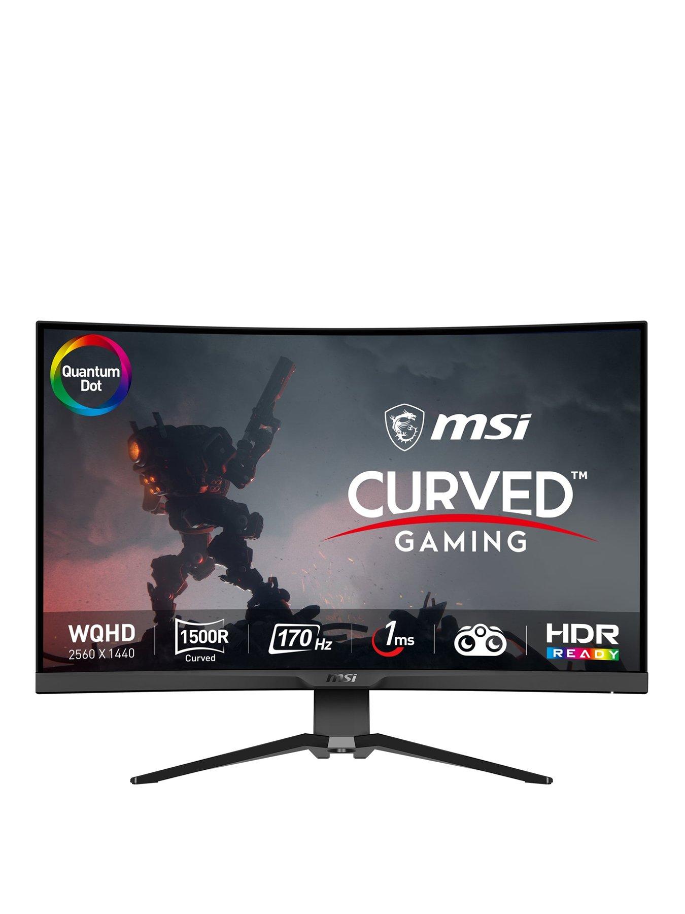 MSI MAG 325CQRF-QD 32 inch, Quad HD, 170Hz, Rapid VA, HDR Ready, AMD ...