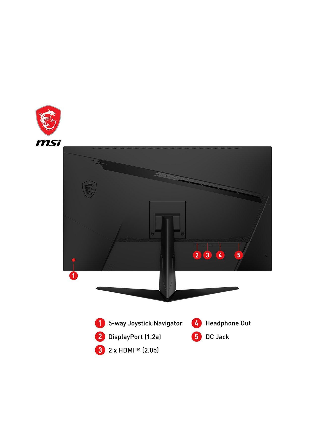 MSI MAG 325CQRF-QD 32 inch, Quad HD, 170Hz, Rapid VA, HDR Ready, AMD ...