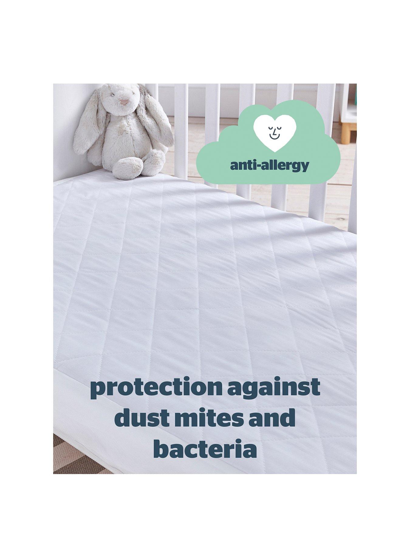 Silentnight Safe Nights Anti Allergy Waterpoof Cot Bed Mattress ...