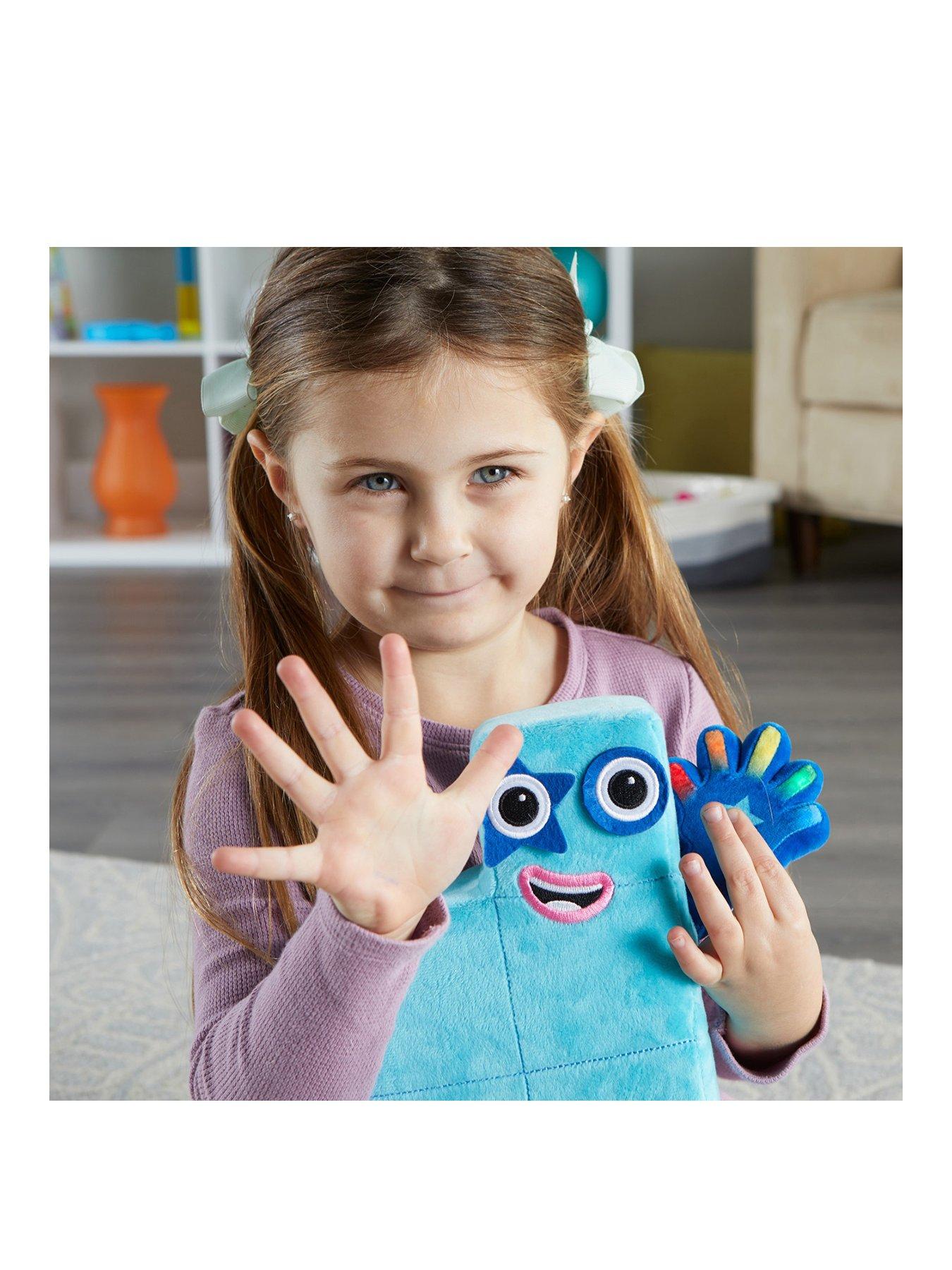 Sing-Along Numberblock Five Plush Toy with Lights, Sounds & Music | Very