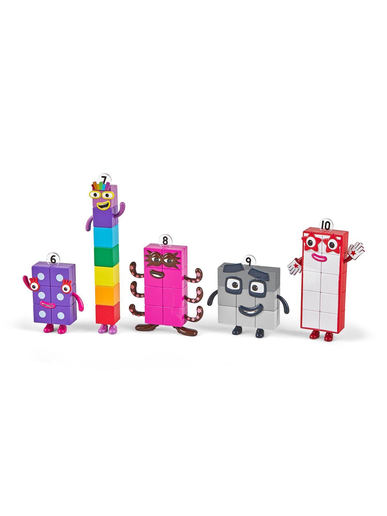 LEARNING RESOURCES Numberblocks Friends Six to Ten Collectable Figures ...