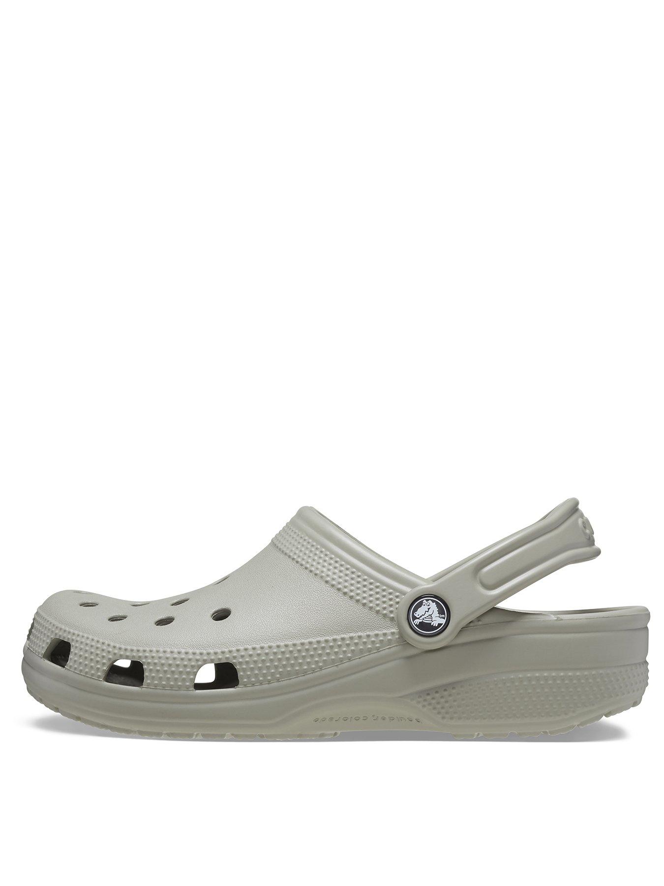 Crocs Classic Clog - Elephant - Grey | Very.co.uk