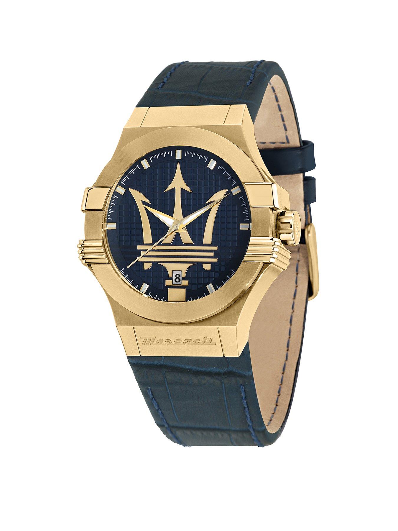 Maserati POTENZA Blue Mens Watch | Very