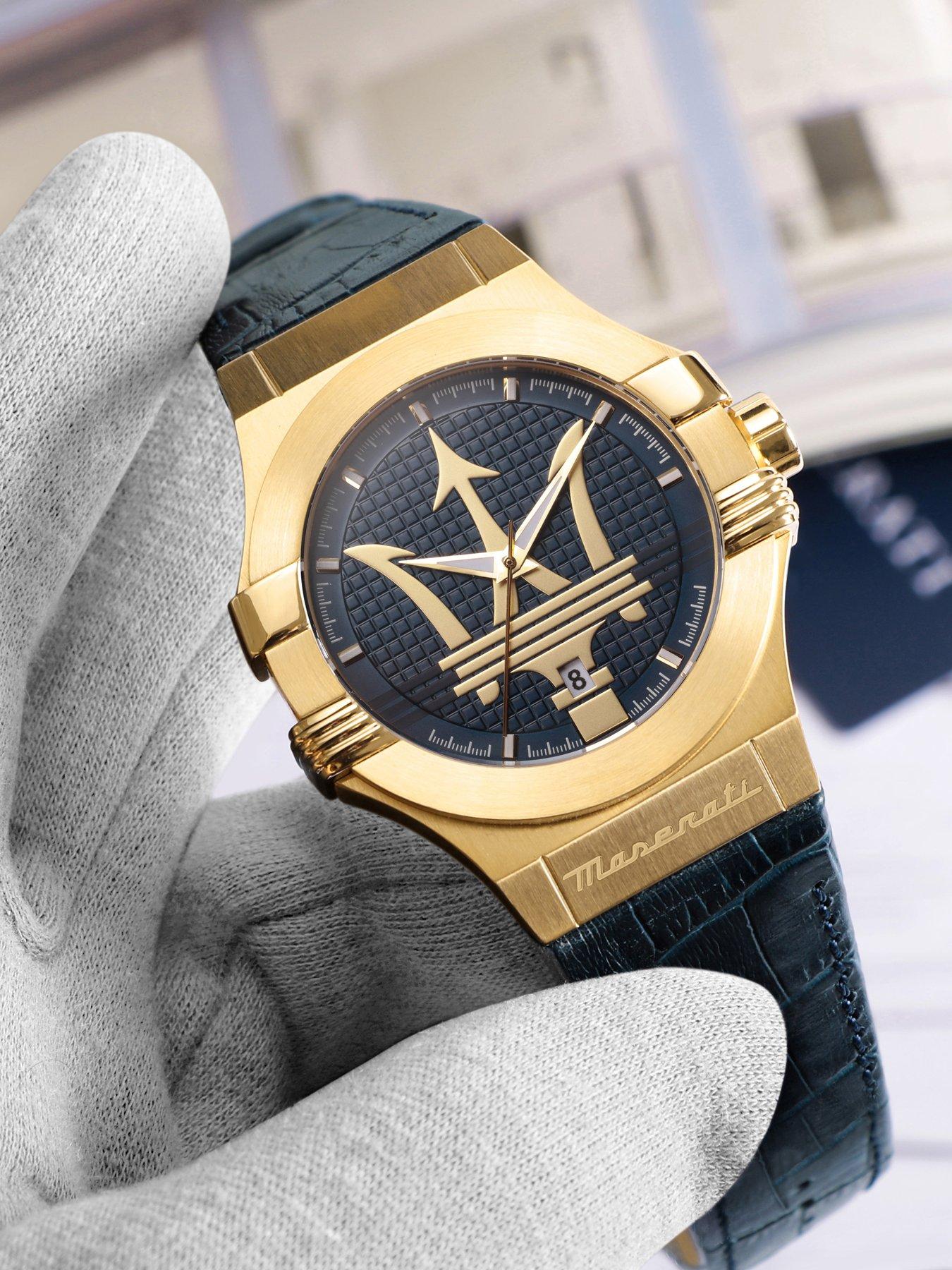 Maserati POTENZA Blue Mens Watch | Very
