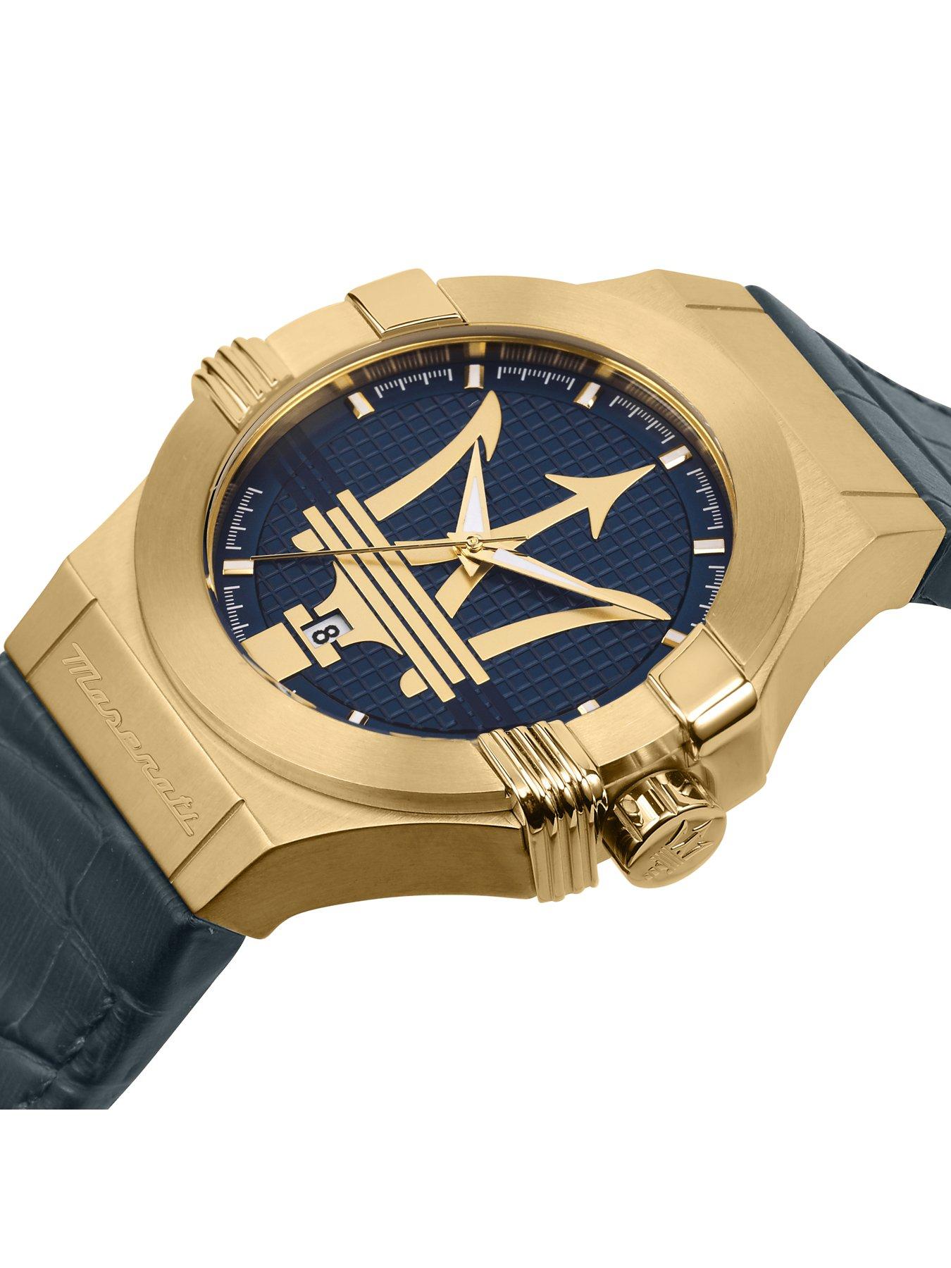 Maserati POTENZA Blue Mens Watch | Very