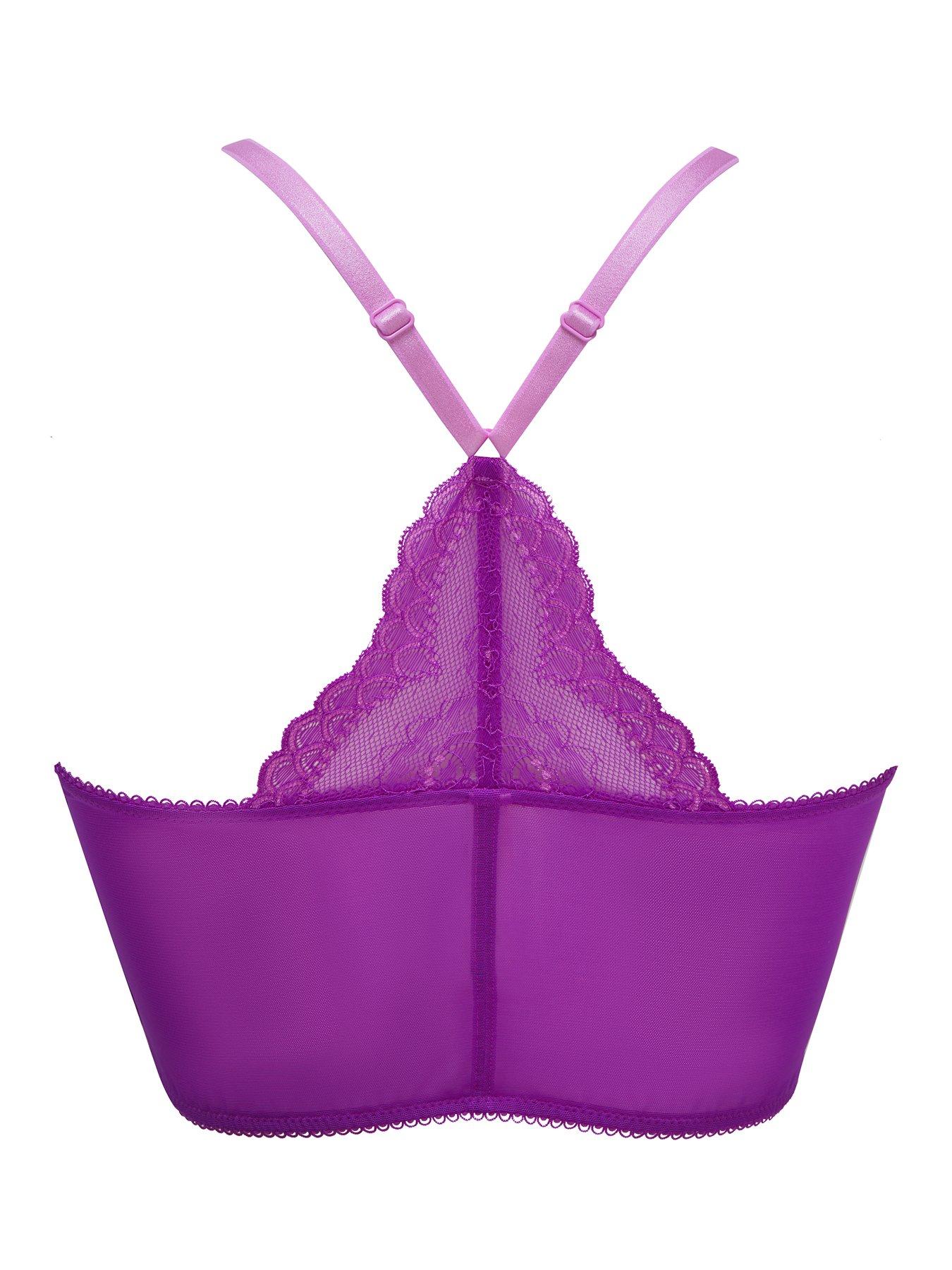 Gossard Superboost Lace Non Padded Deep V-neck Bralet | Very