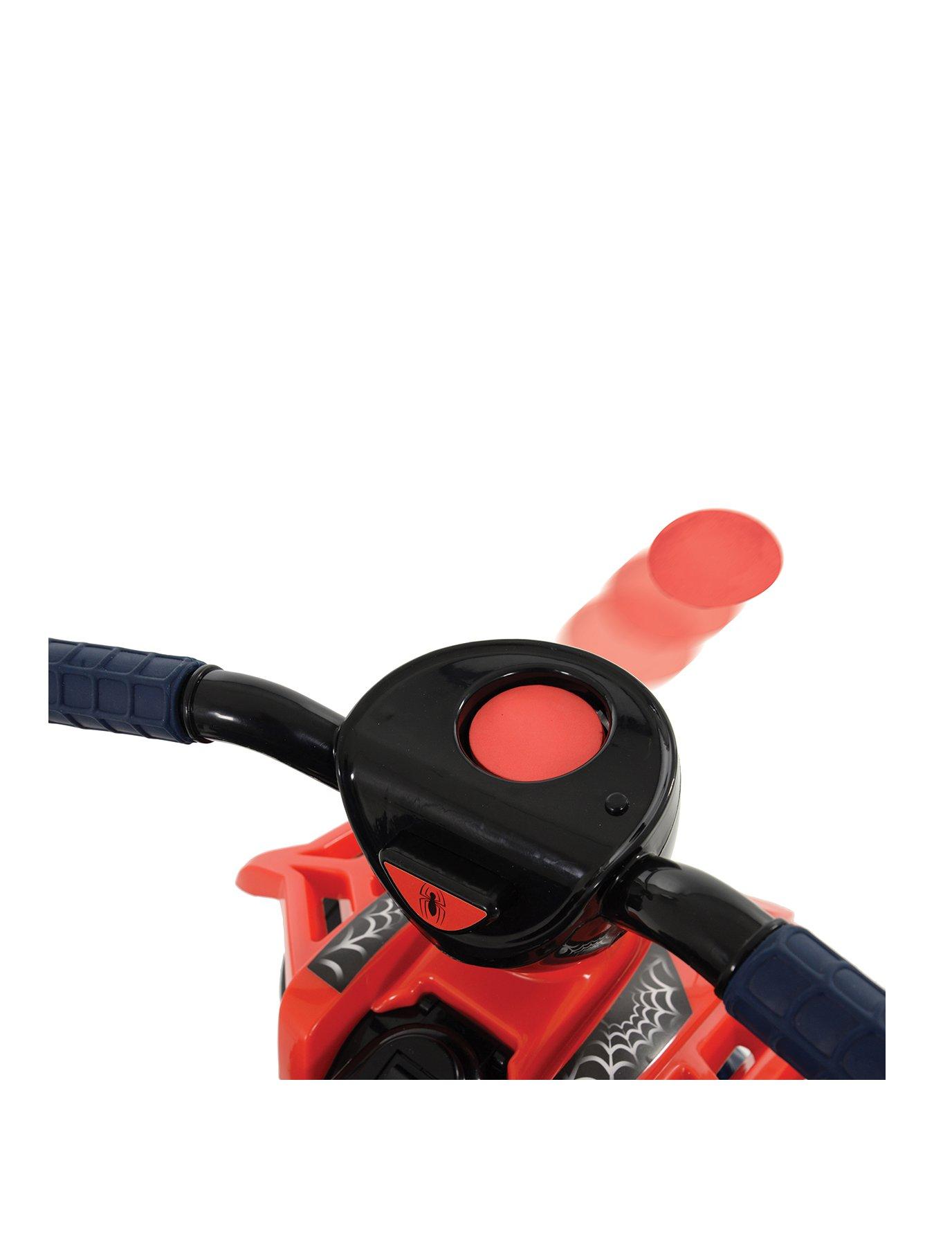 Spiderman 6v Web Slinger Light-up Ride-on Quad | Very.co.uk