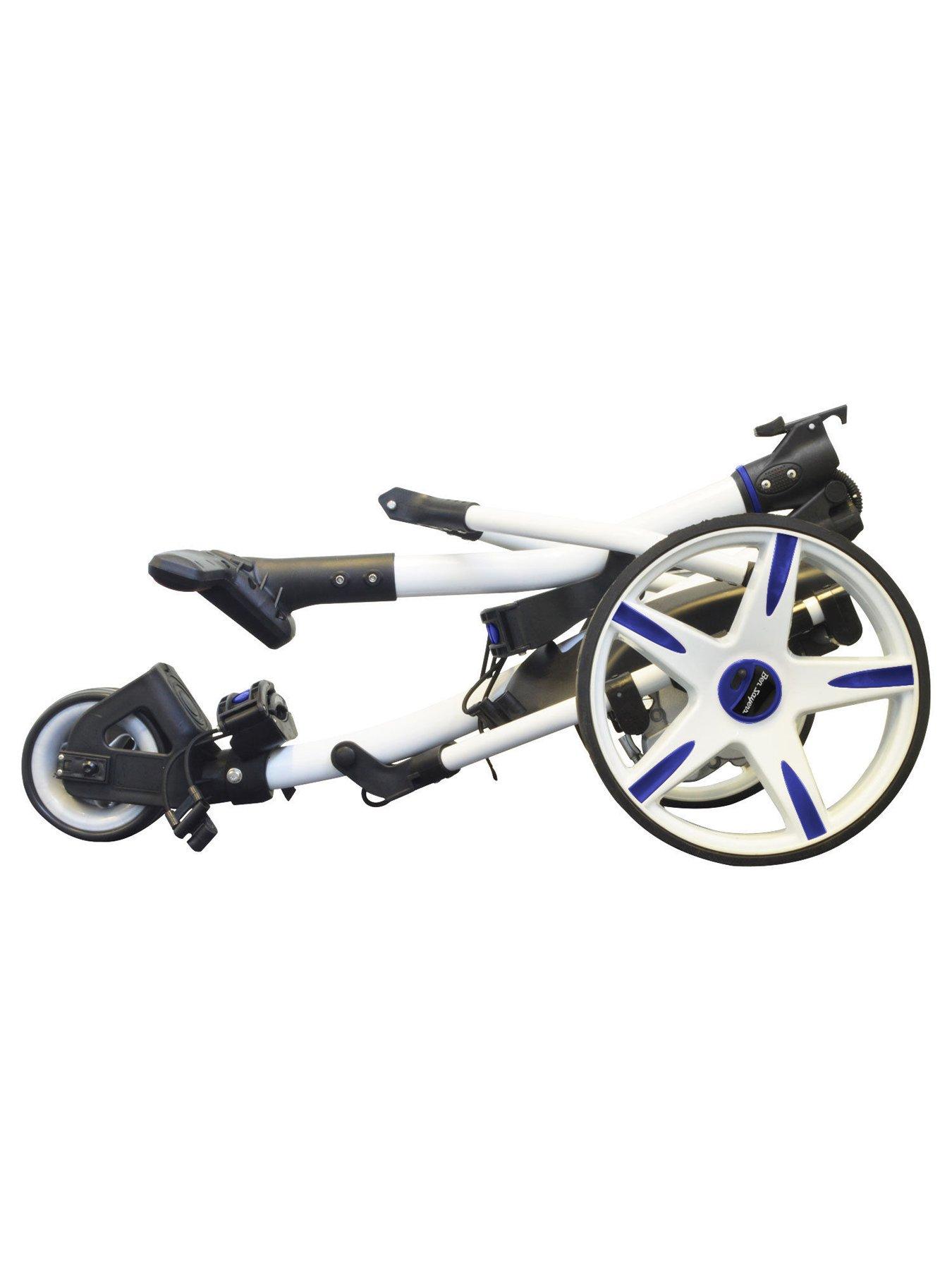 Ben Sayers 18-Hole Lithium Battery Electric Trolley - White/Blue | Very