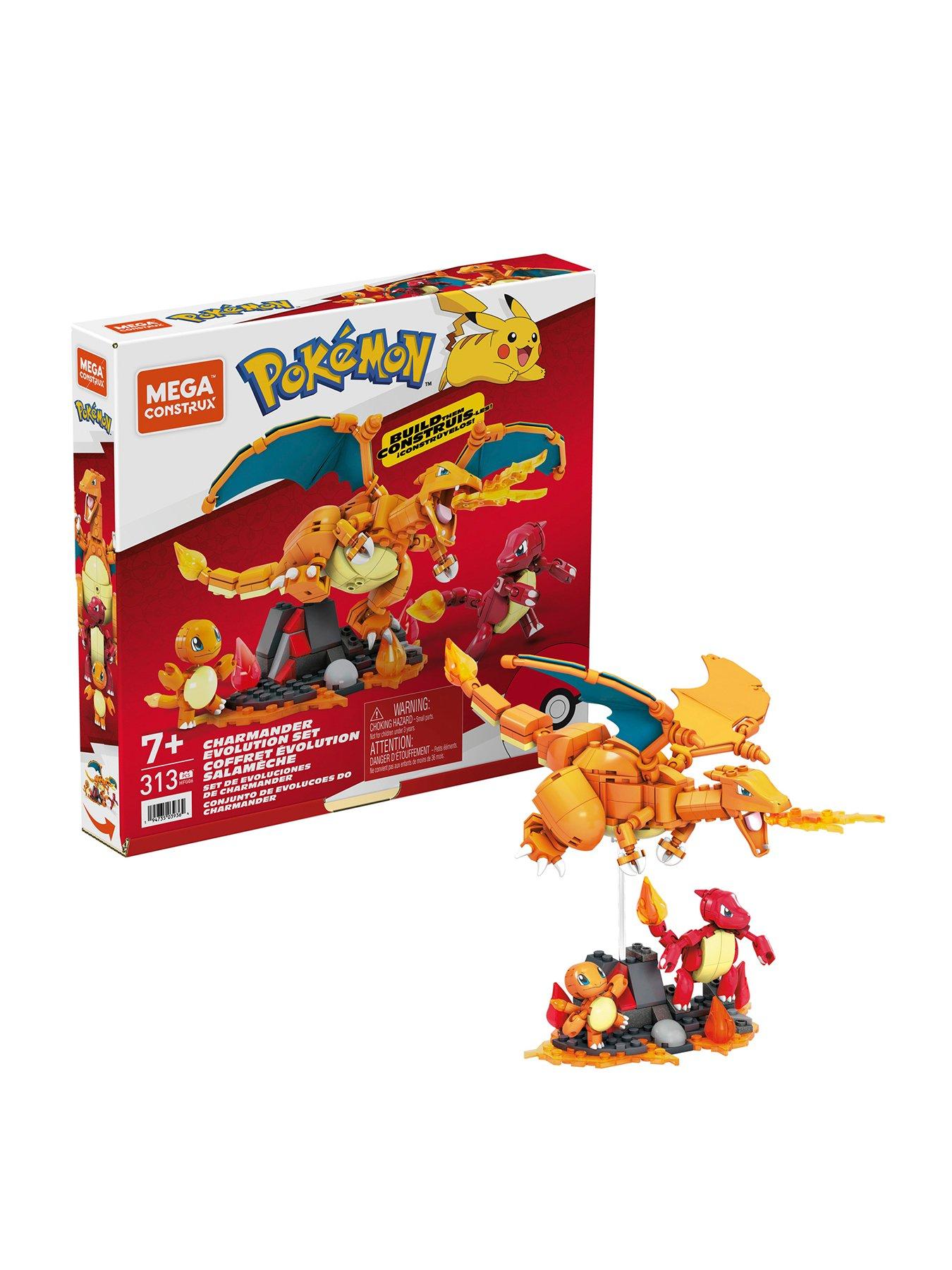 MEGA Pokemon Building Set - Charmander Evolution | Very