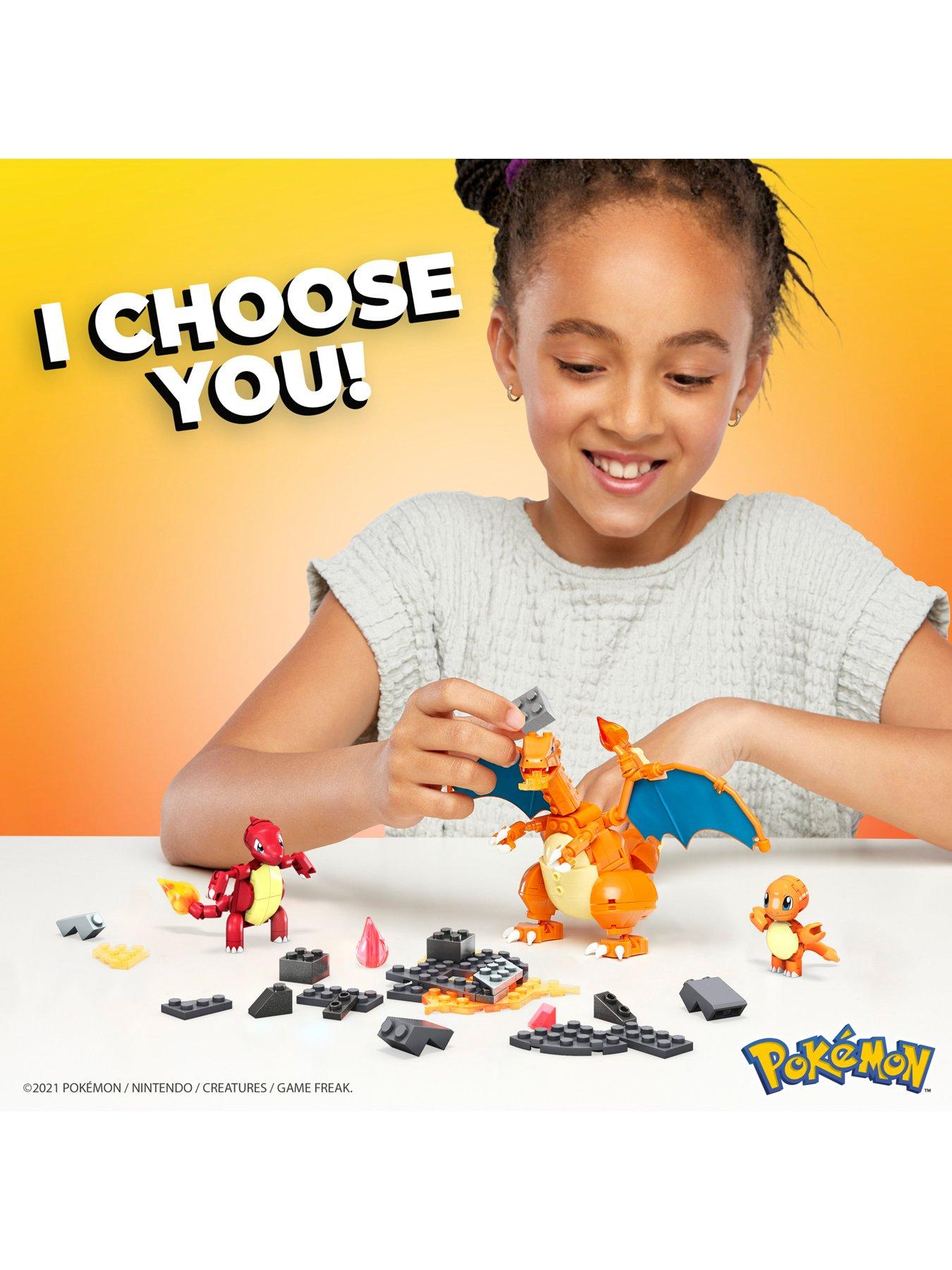 MEGA Pokemon Building Set - Charmander Evolution | Very