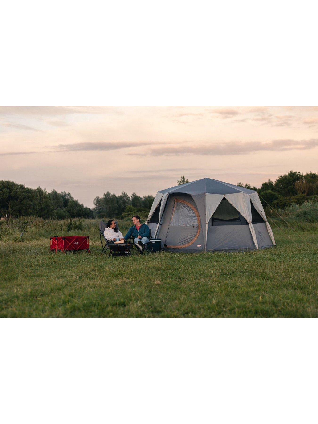 Coleman Cortes Octagon 8 Person Tent - Grey | Very