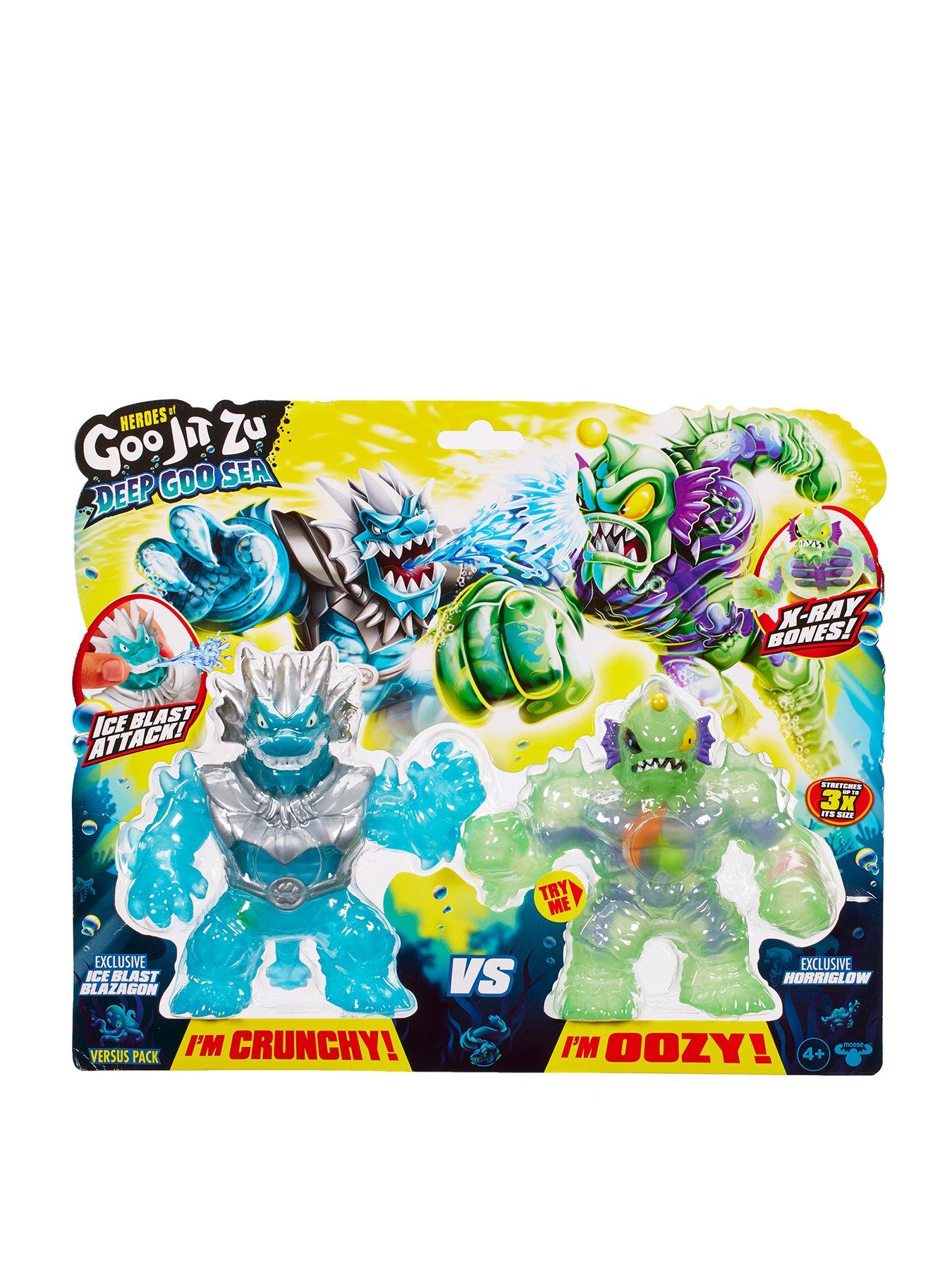 Heroes of Goo Jit Zu Deep Goo Sea Verses Pack - Blazagon V Horriglow ...